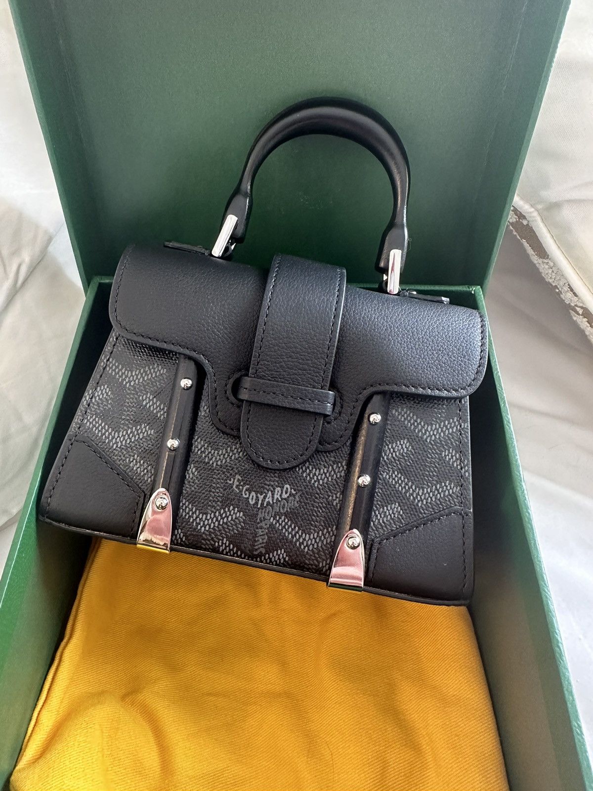 Goyard Goyard Saigon Nano - Jet Black *LIMITED EDITION* | Grailed