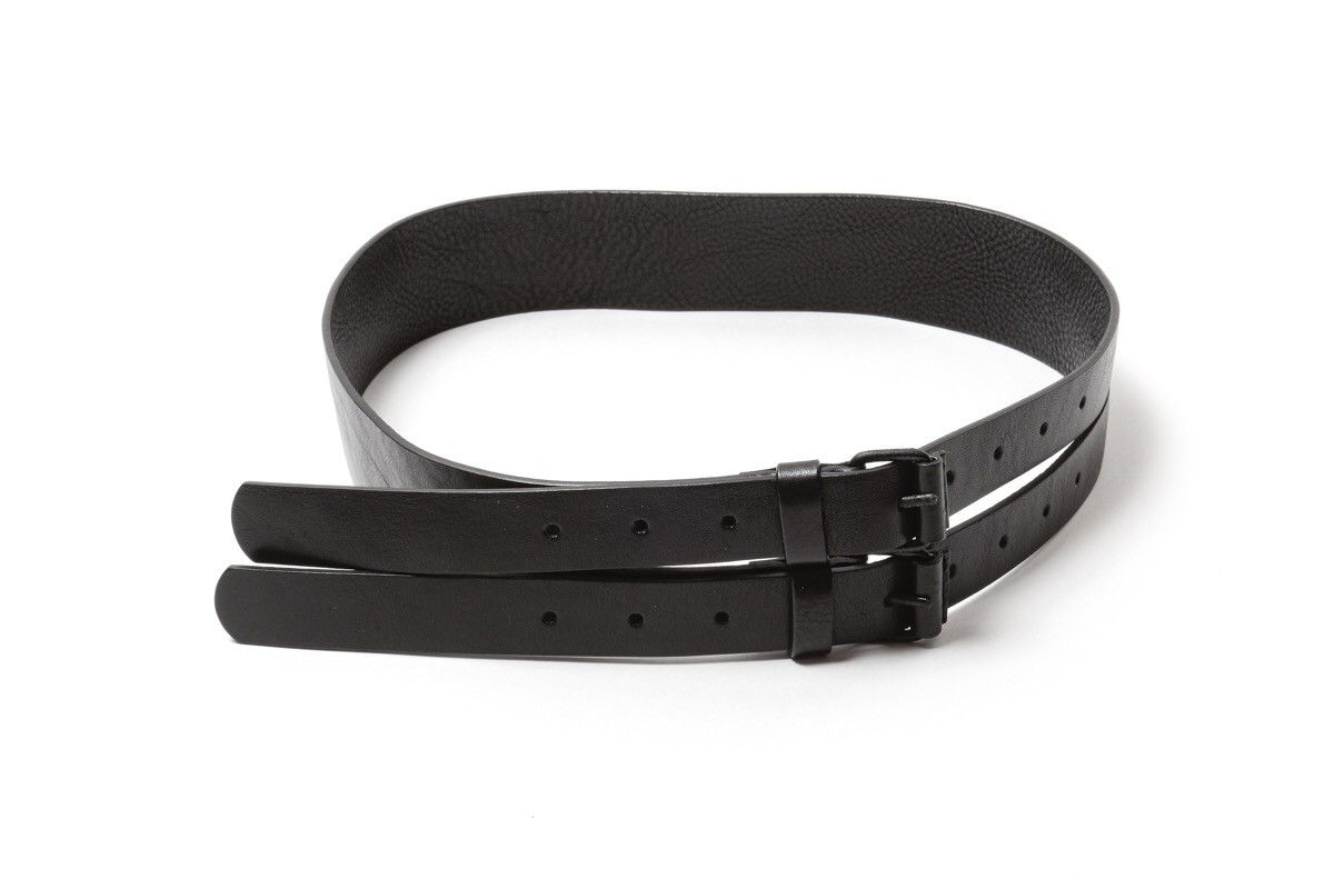 Raf Simons Raf simons SS09 Double buckle belt | Grailed
