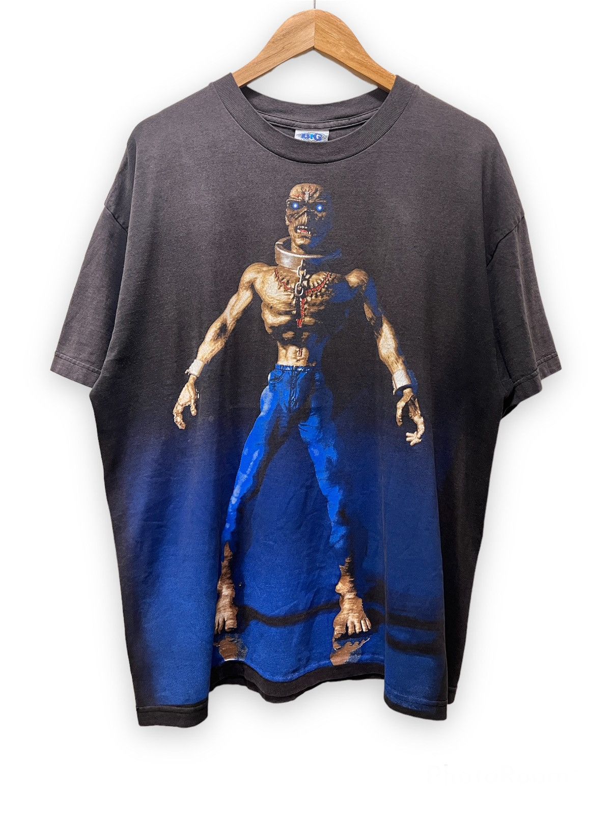 Vintage Vintage 1999 Iron Maiden Ed Hunter Mega Shirt - XL | Grailed