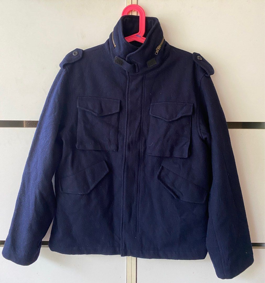 Designer × Streetwear REAL THINGS WOOL MILITARY INSPIRED JACKET BY ...