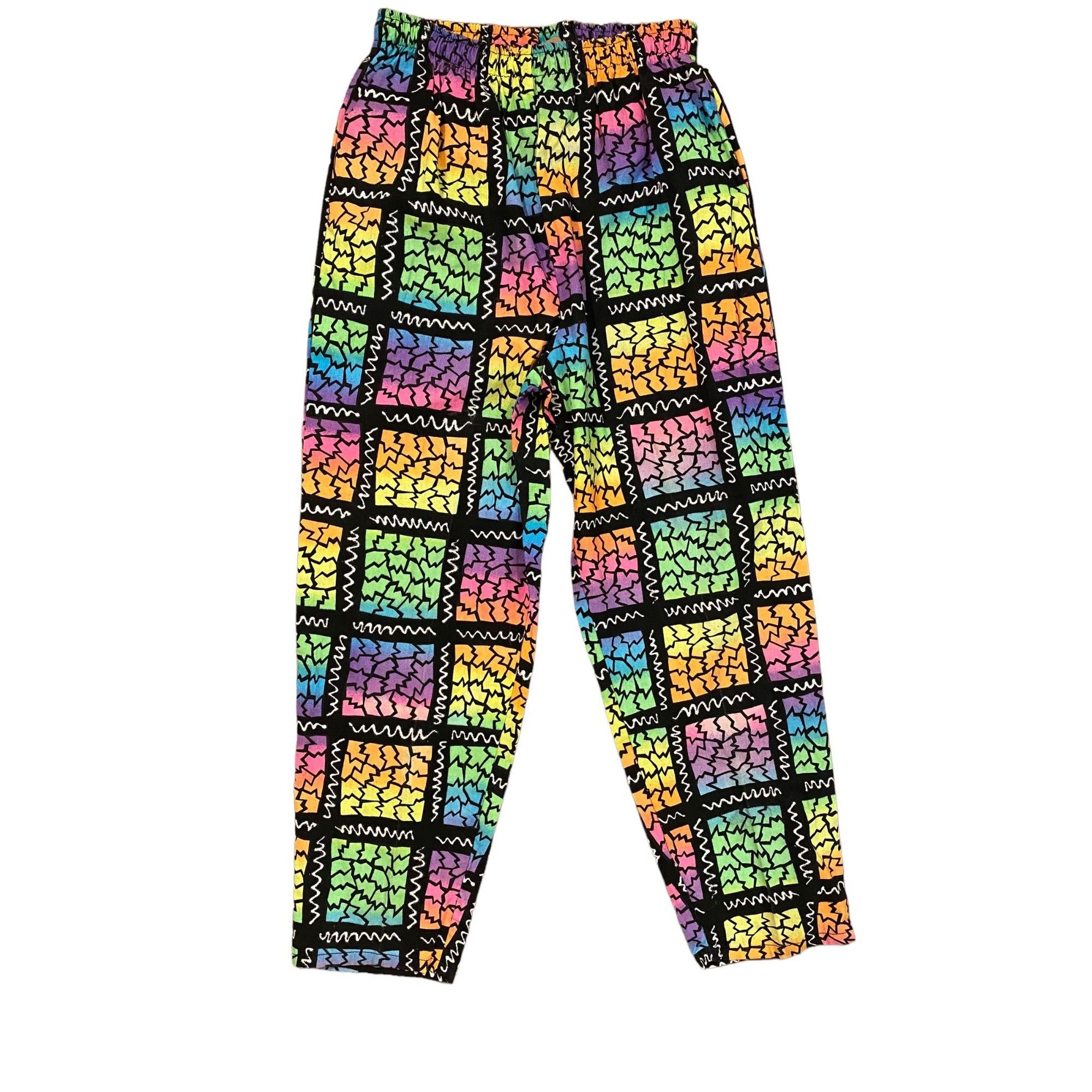Vintage Vintage Neon Pants 1980s Neon Jams World Style Pants | Grailed