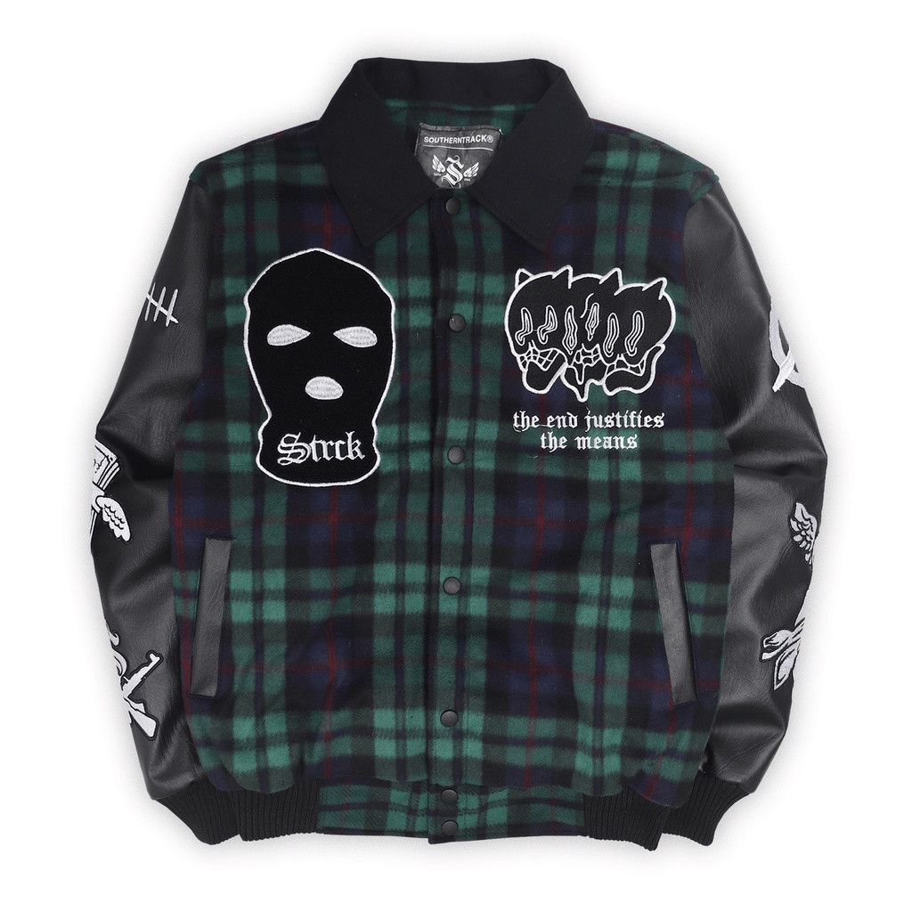 Bomber Jacket × Cartoon Network × Varsity Jacket VARSITY JACKET THE MAN ...