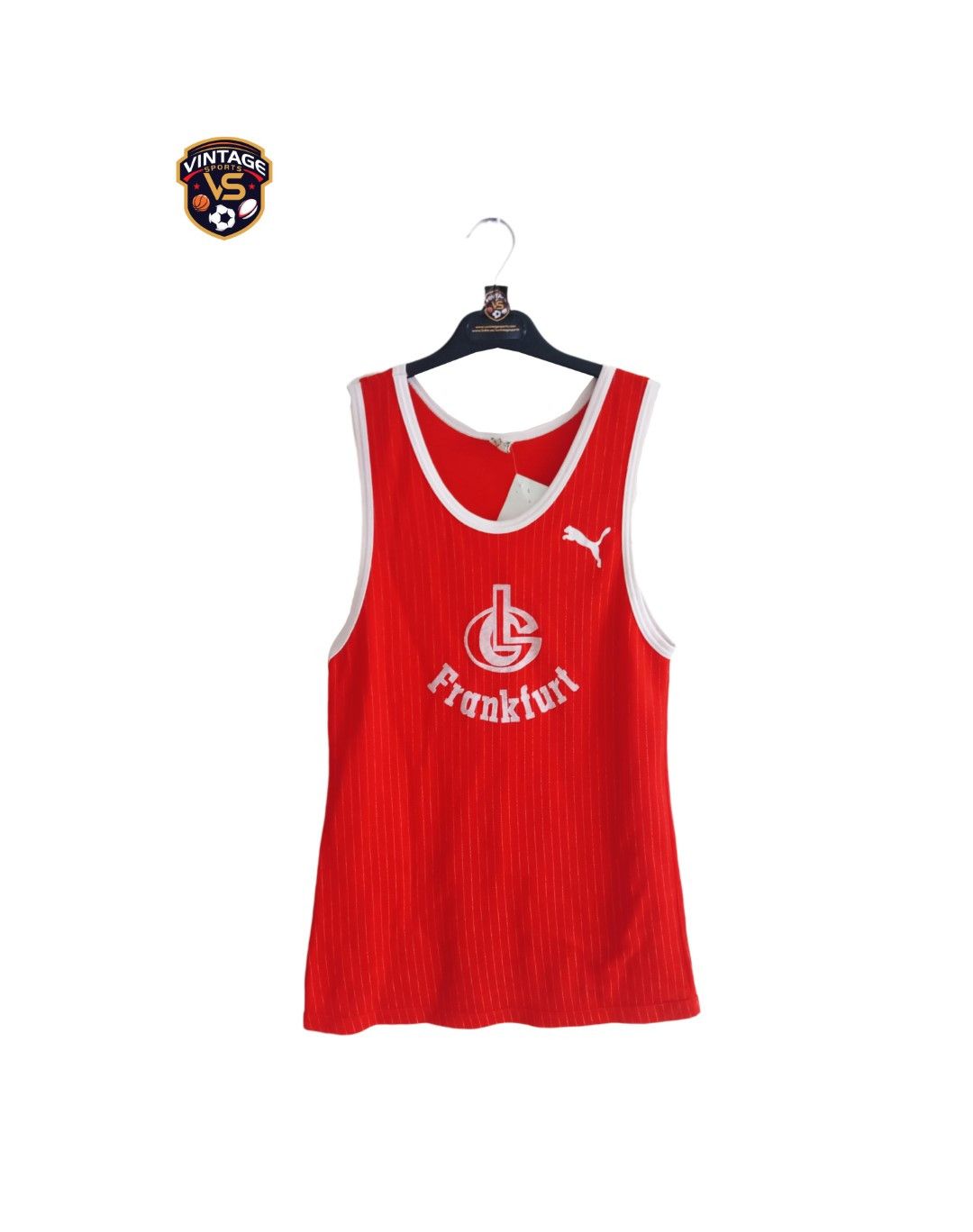 Vintage Vintage Puma Tank Top Jersey 1980s Frankfurt Track & Field ...