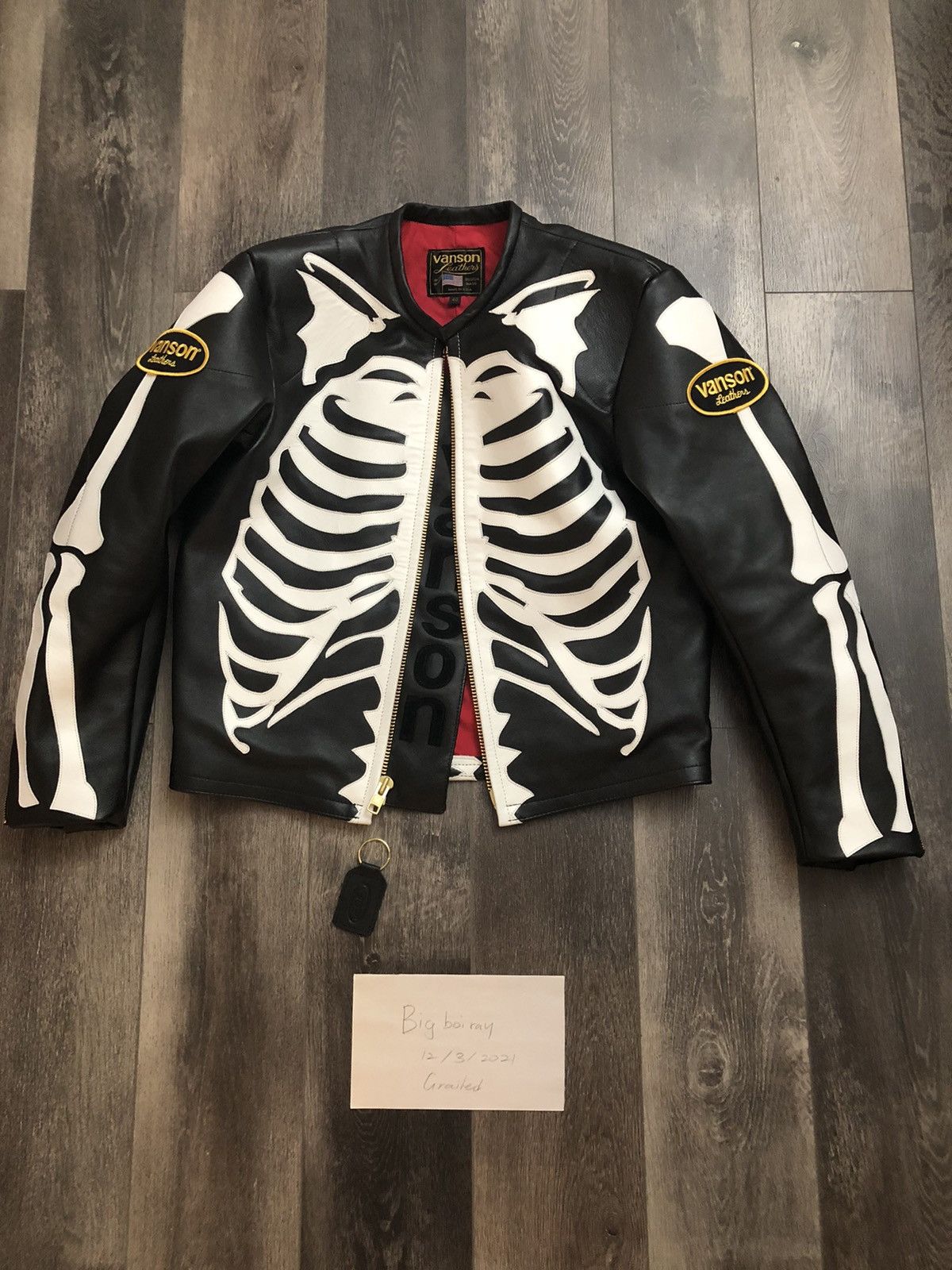 Vanson Leathers Leather Bones Jacket | Grailed