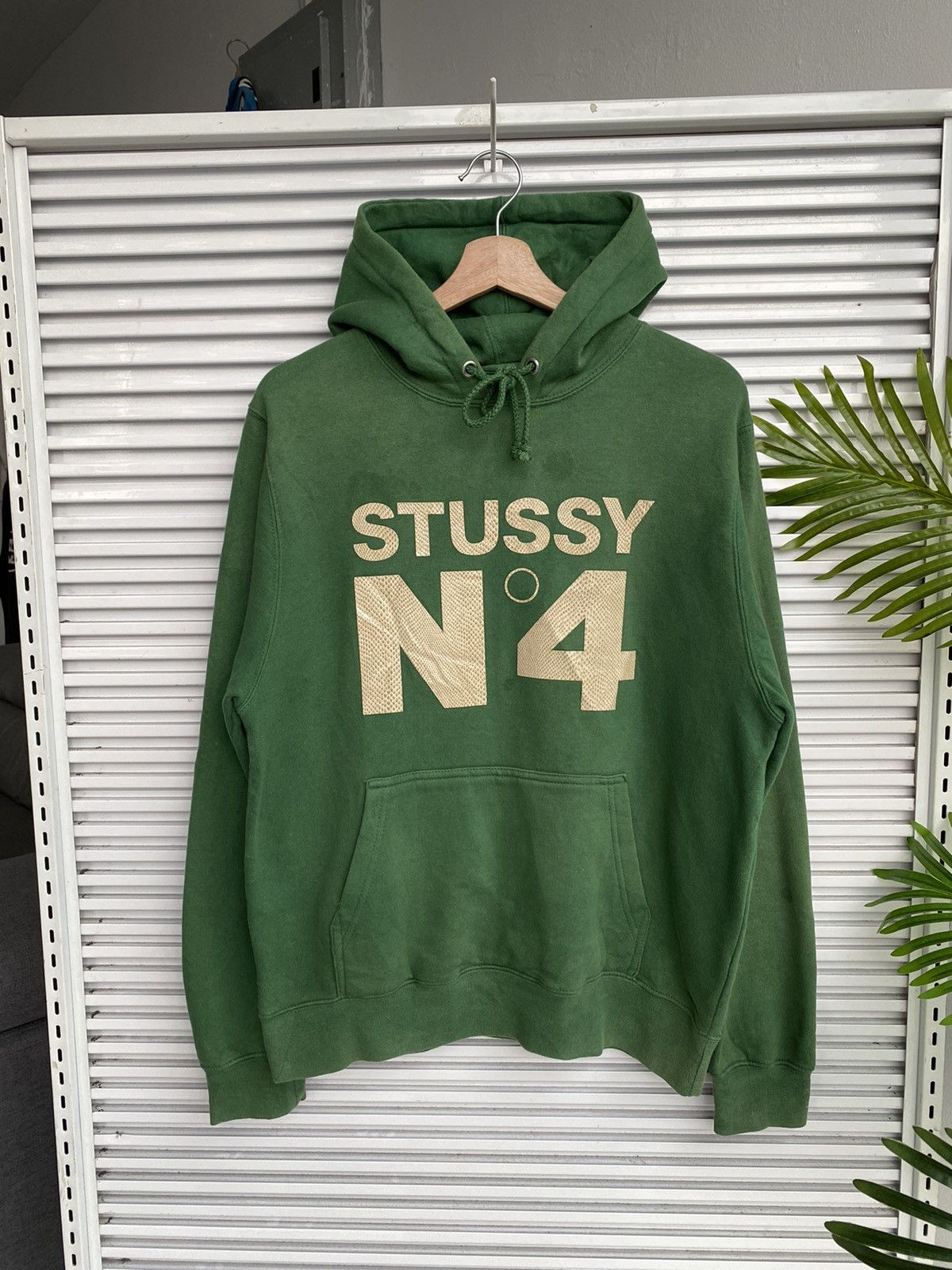 Streetwear × Stussy × Vintage Vintage Stussy Snake Skin N4 Hoodies / Travis Flacko Scott | Grailed