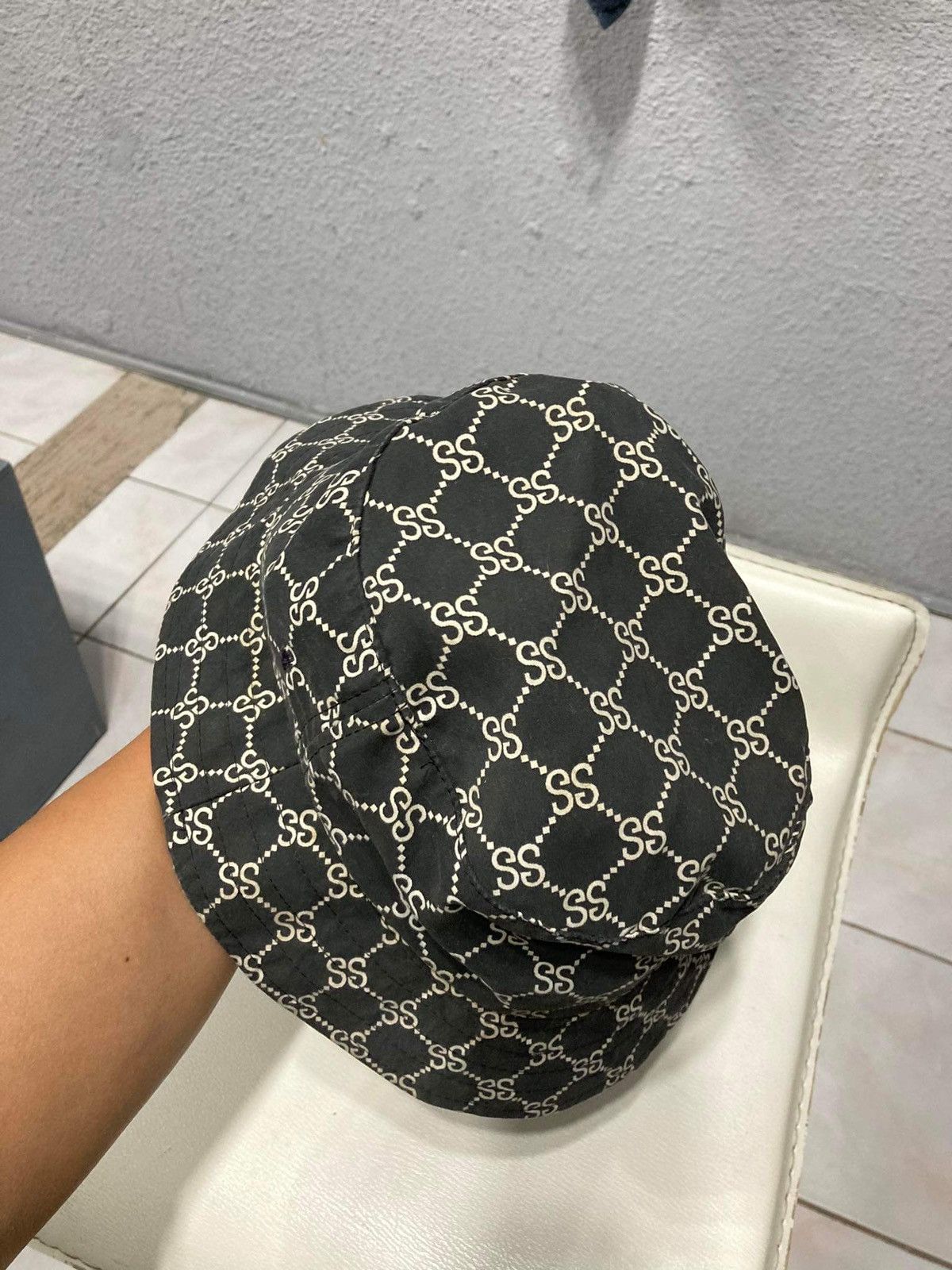 Stussy Vintage “STUCCI” Gucci Inspired Design Bucket Hat | Grailed