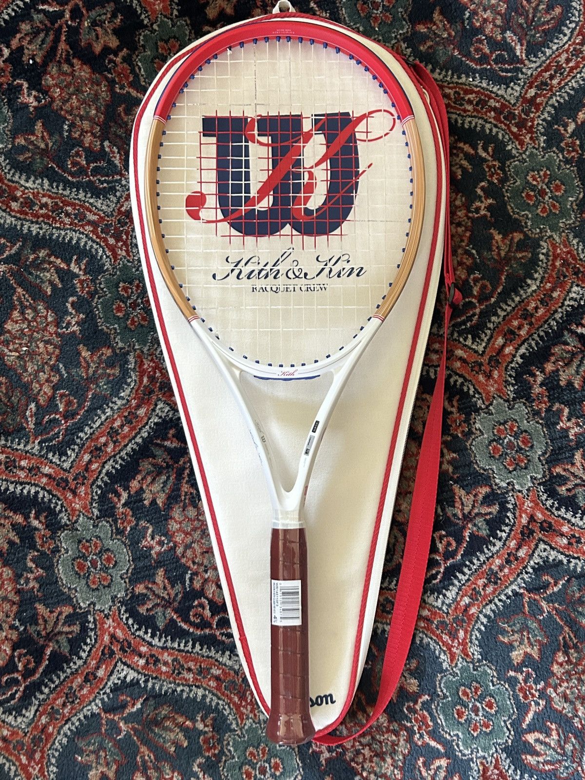 Kith × Wilson Wilson x Kith Clash 100 V2 Racquet Crew Tennis Racket ...