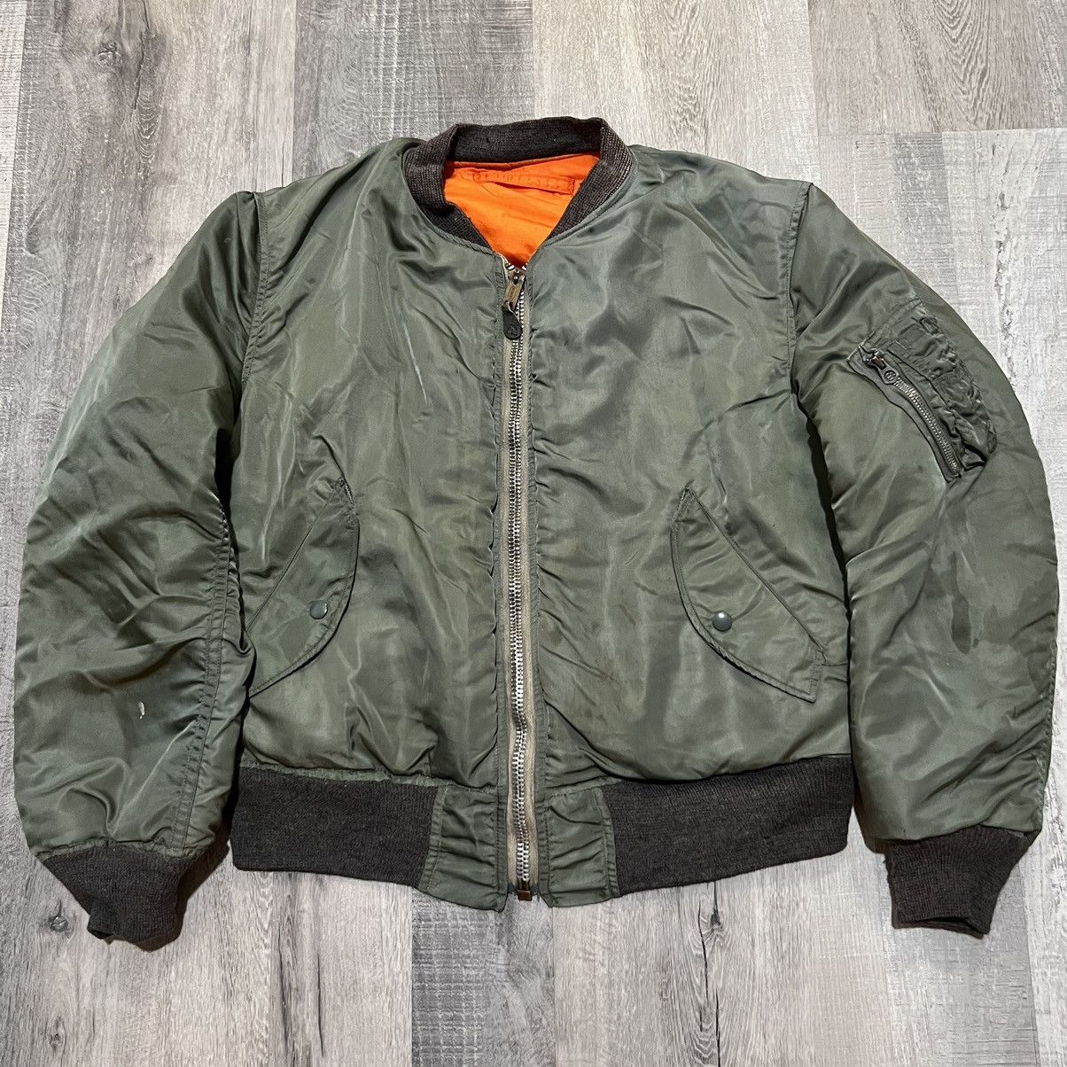 Alpha Industries × Military × Vintage VTG Alpha Industries 1972 MA-1 ...