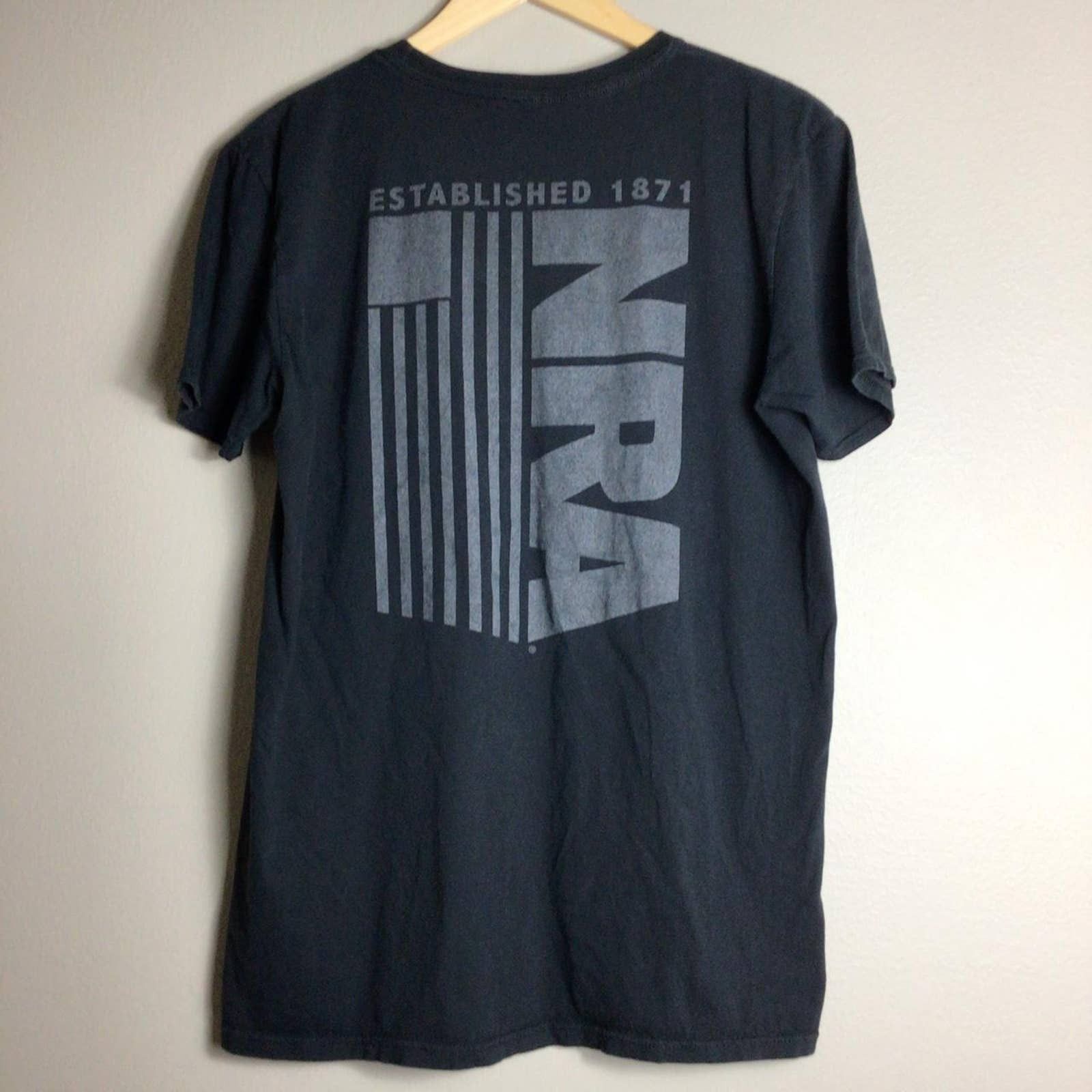 Streetwear NRA National Rifle Association Black Large Y2K Vintage | Grailed