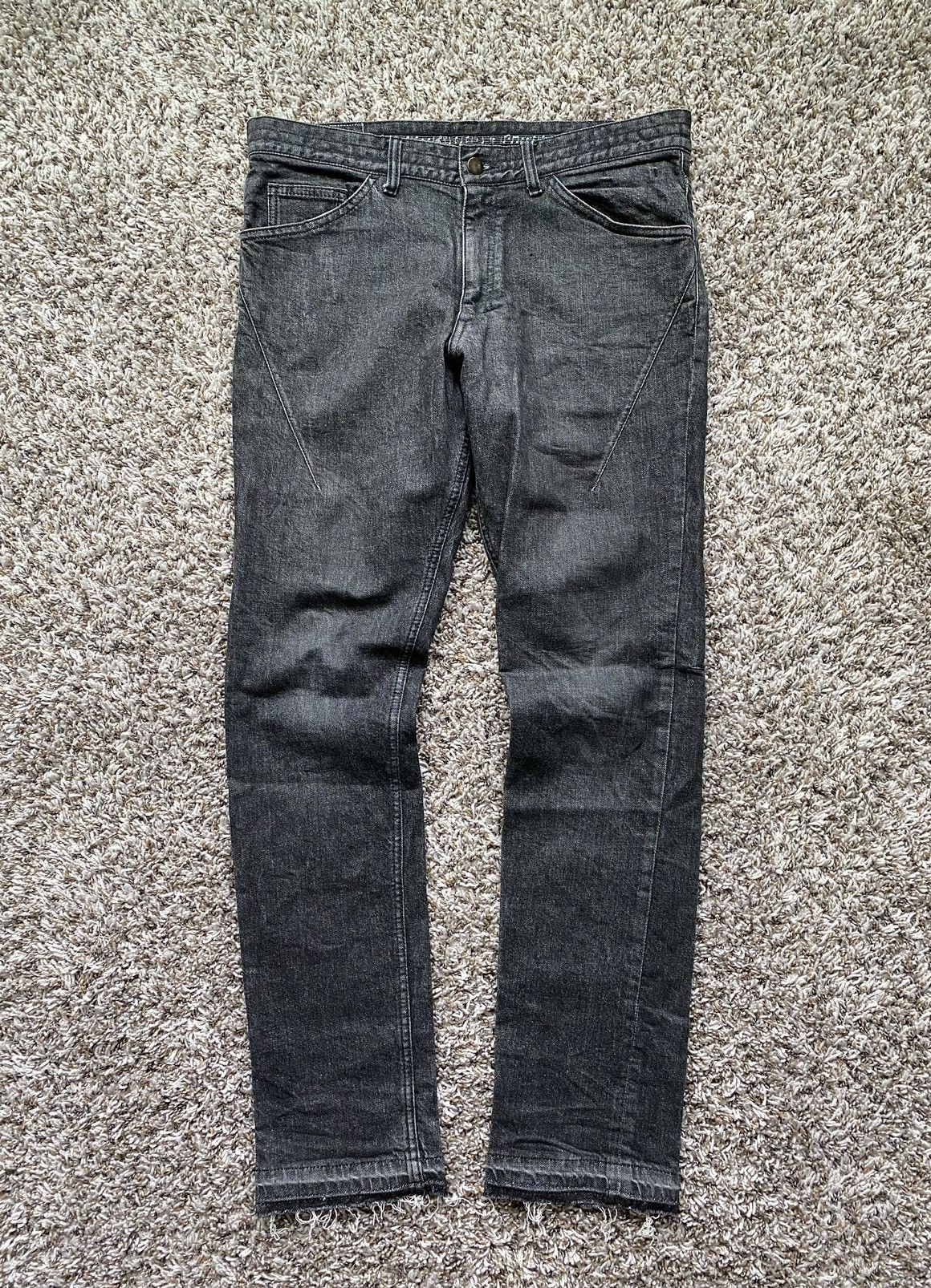 Number (N)ine NUMBER NINE BLACK DENIM JEANS | Grailed