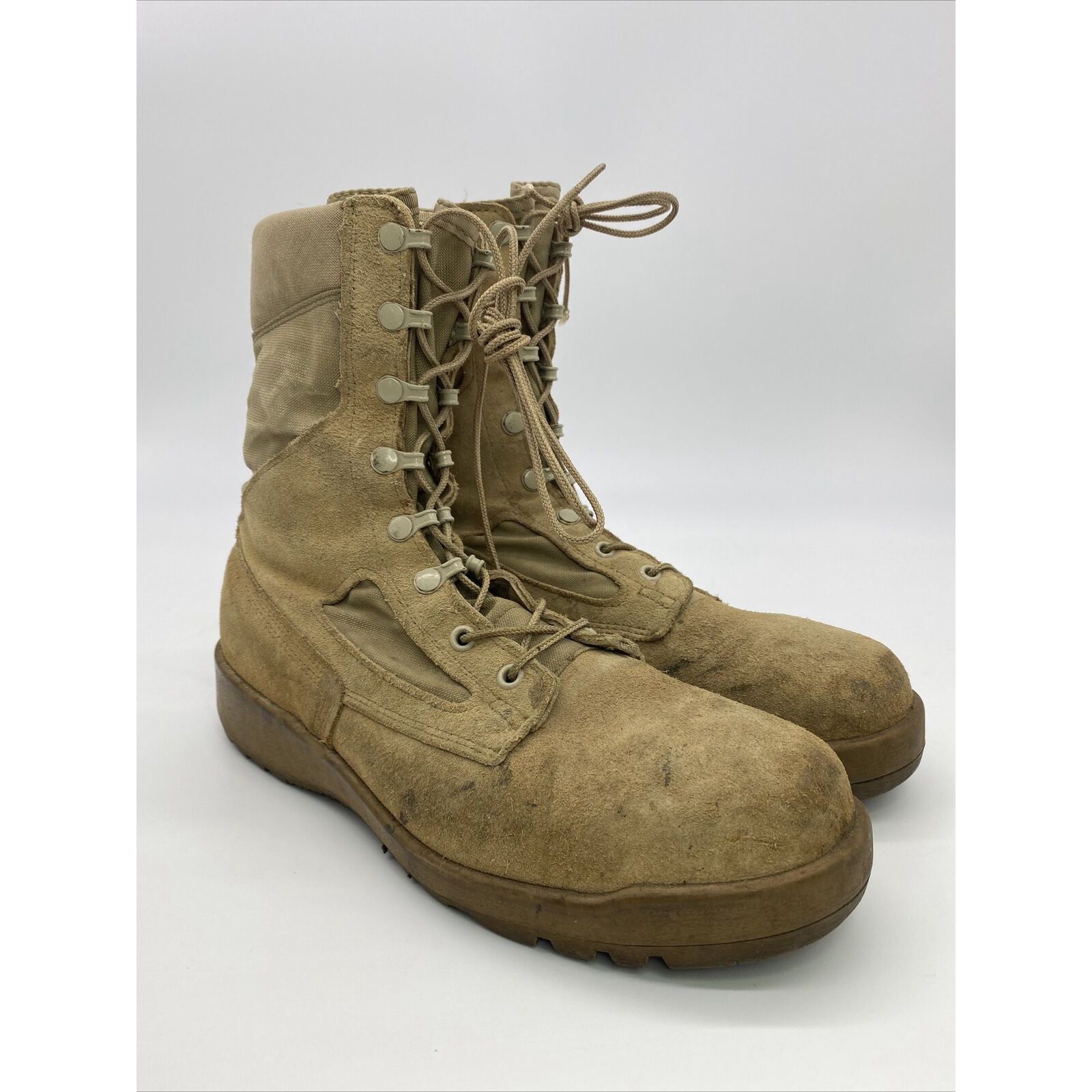 Vibram BELLEVILLE COMBAT MILITARY BOOTS 300 DESERT STEEL TOE VIBRAM ...