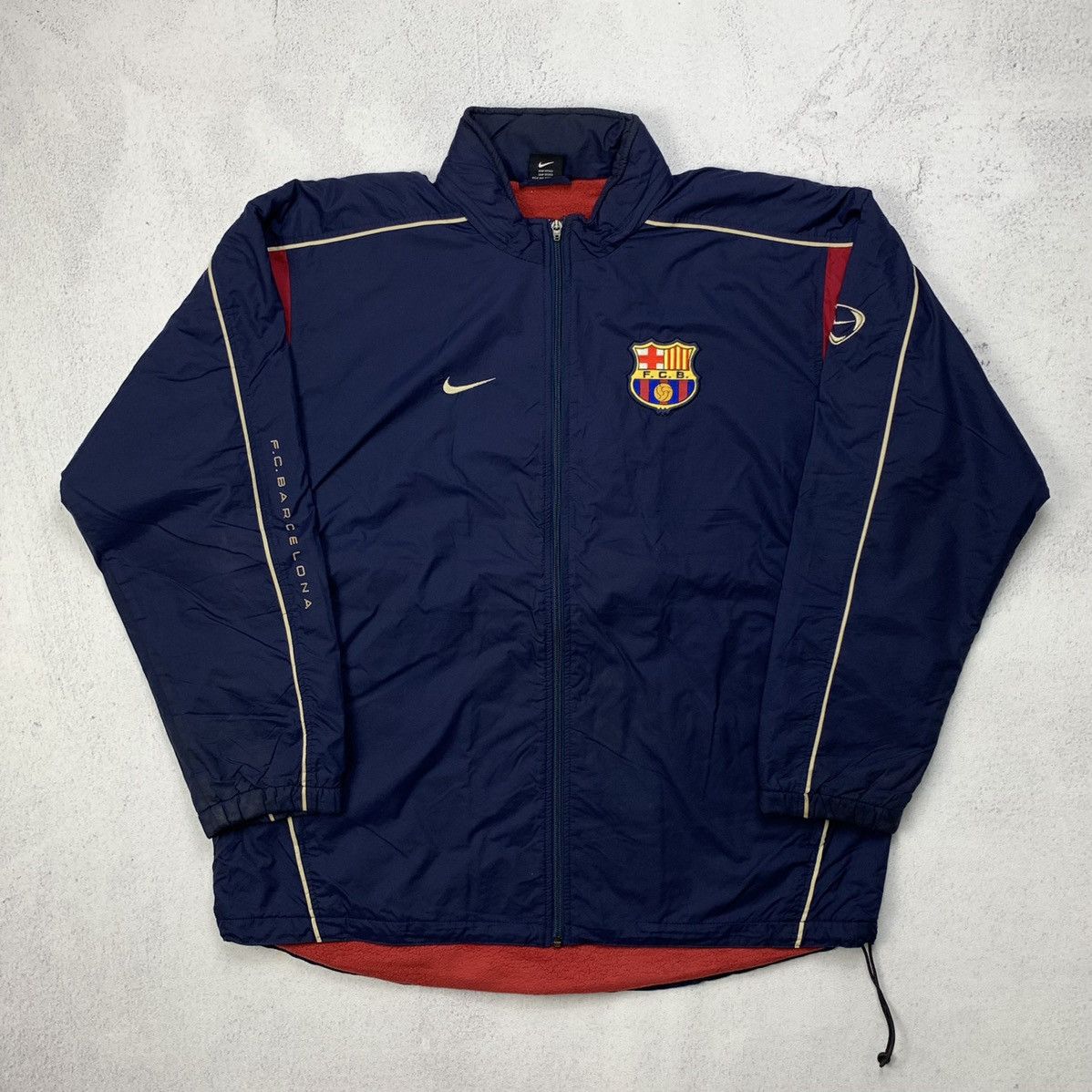 Nike Vintage Nike Barcelona Puffer Training Jacket | Grailed
