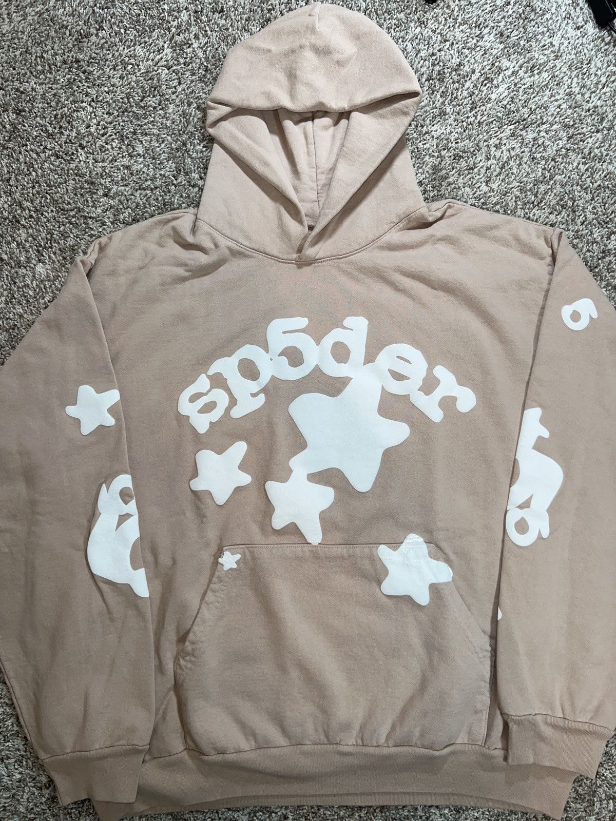 Young Thug Sp5der Worldwide spider sand beluga Hoodie | Grailed