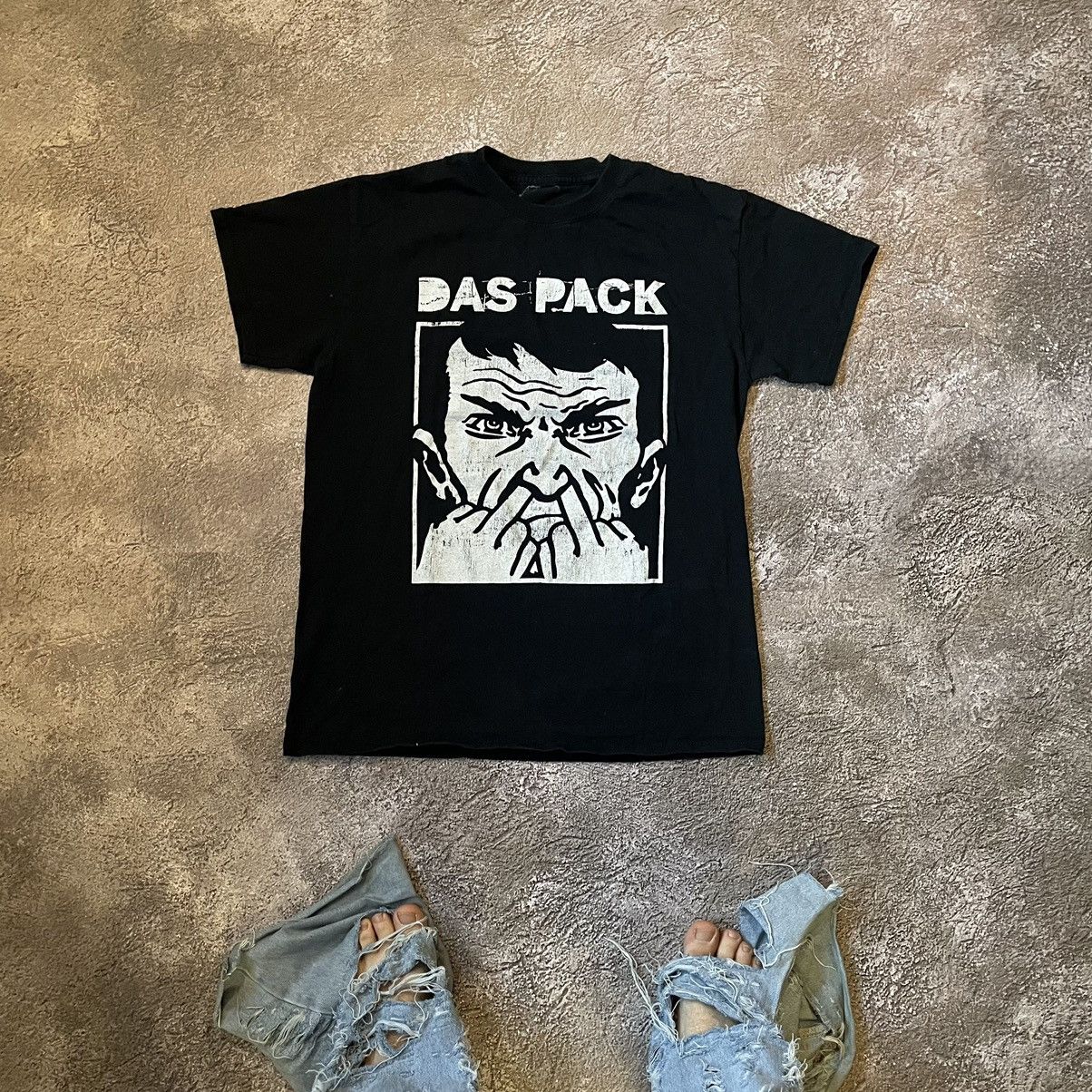 Vintage Vintage 00s Middle Finger Face Blood DEAD Creepy Horror Tee ...