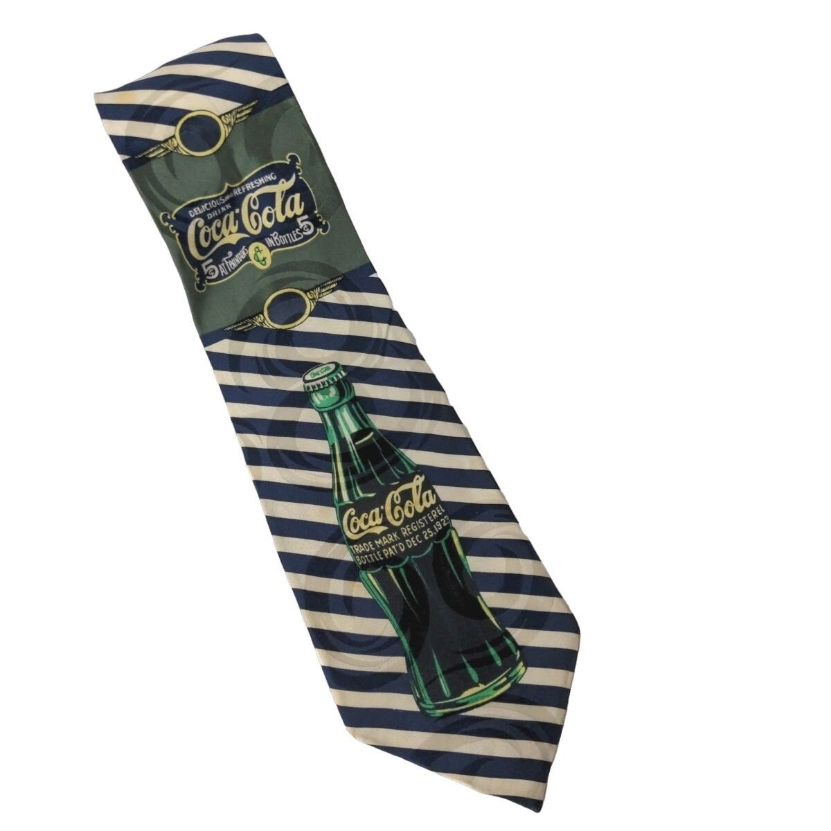 Coca Cola Coca Cola Vintage Bottle 5 Cents Old Time Stripes Novelty Si ...