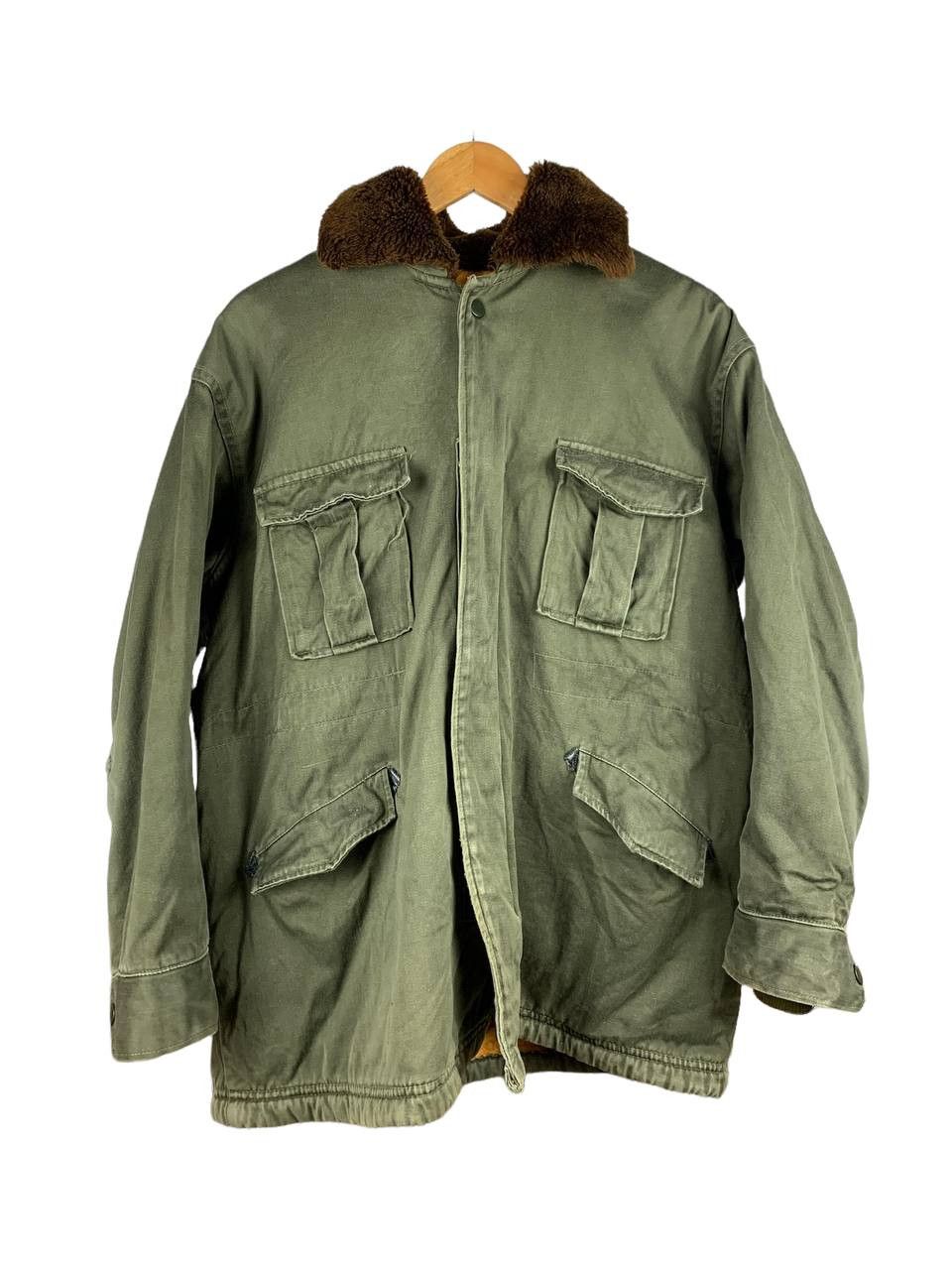 Japanese Brand × Military × Vintage Vintage Cab Castro Sherpa Lined ...