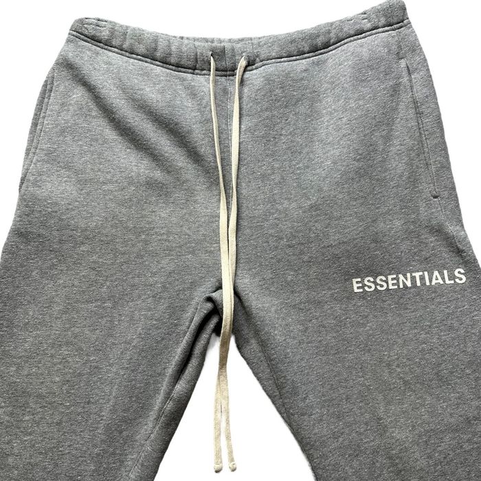 FOG FOG Essentials Heather Gray Sweatpants Medium | Grailed