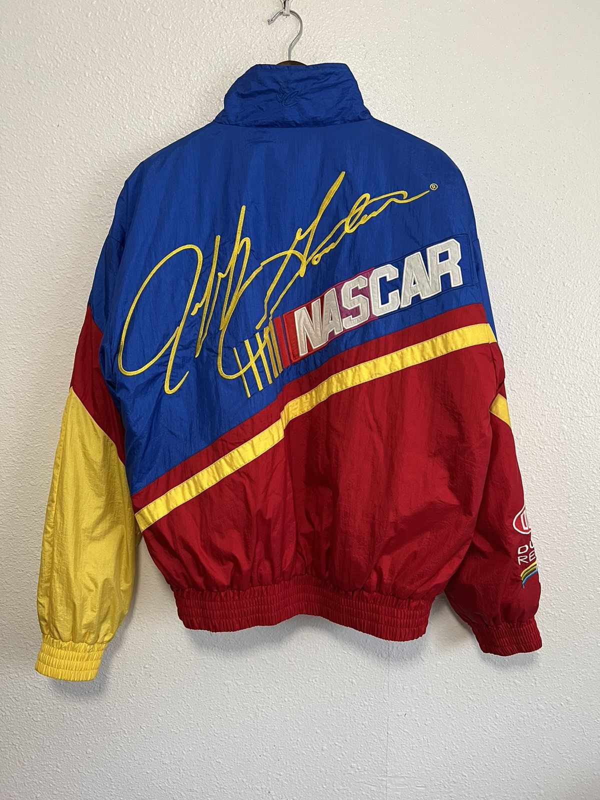 Vintage Nascar Chase Authentics Jeff Gordon Dupont Racing Jacket Med ...