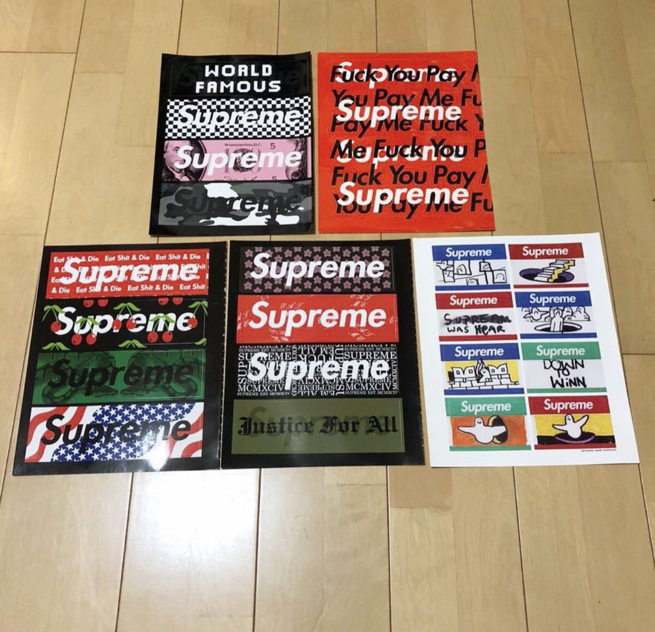 Supreme Supreme sticker magazine sense Japan 1994 world famous | Grailed