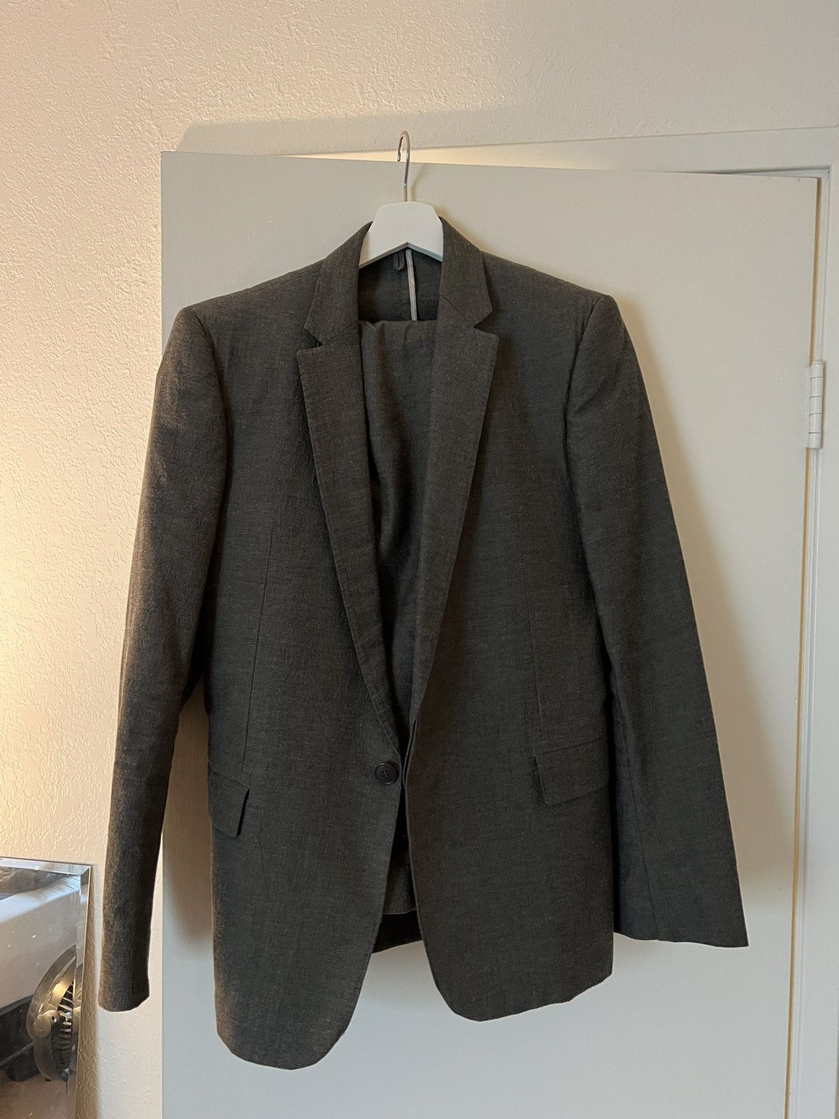 Carol Christian Poell Tailored Grey Waffle texture suit | Grailed