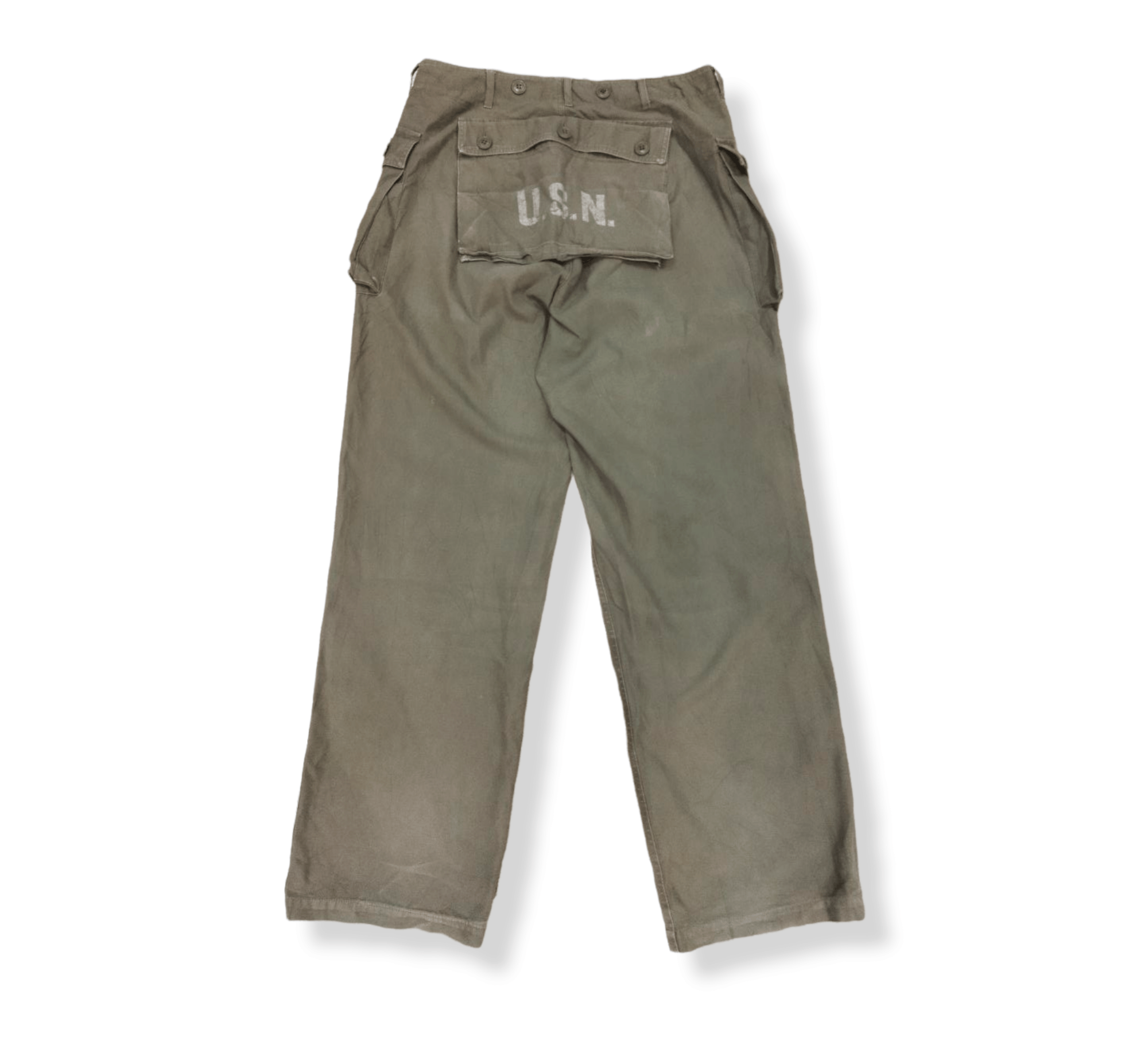 Military × Usn × Vintage Rare🔥Vintage USN Army OG Monkey Pants | Grailed