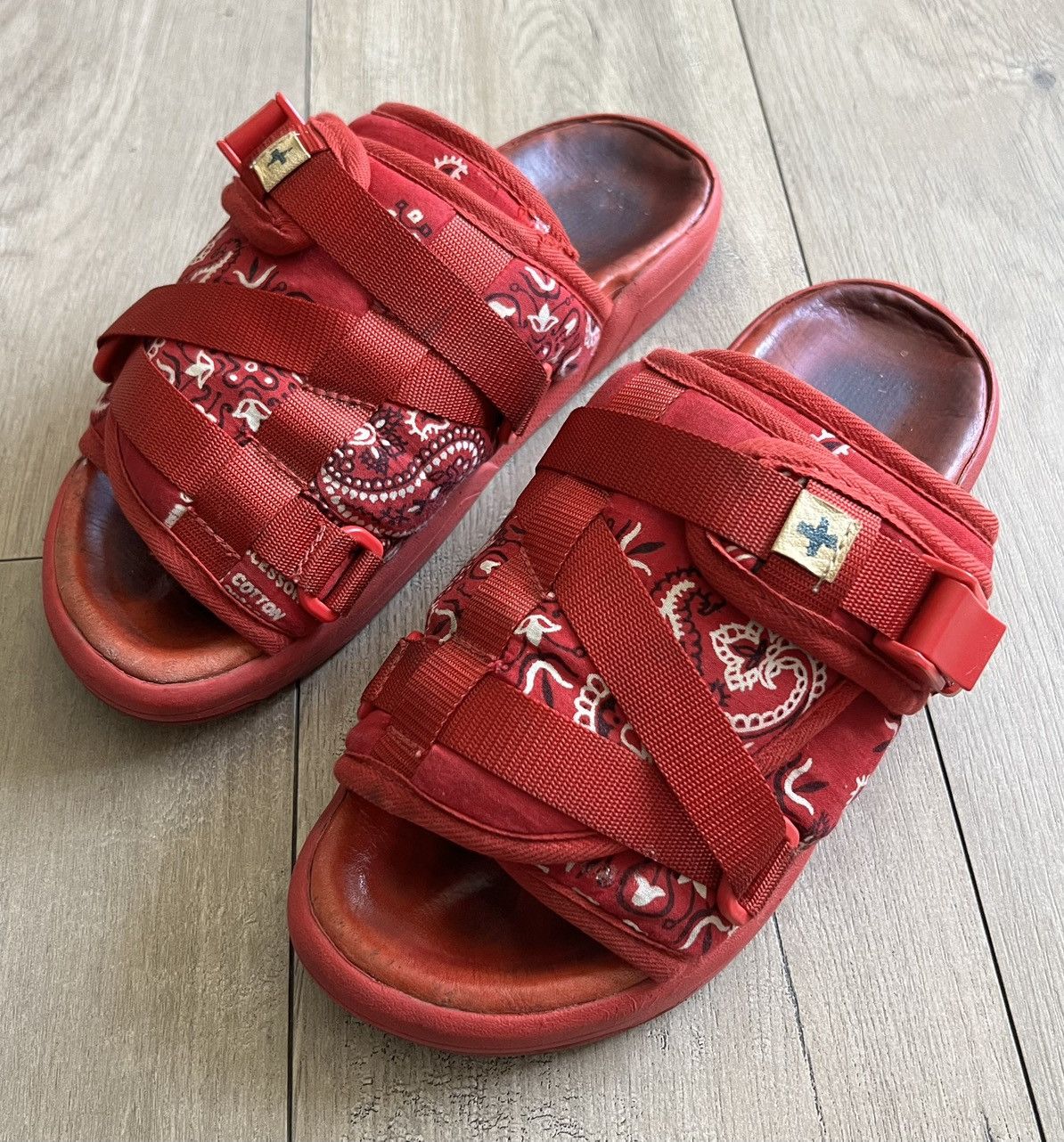 Visvim Visvim Red Bandana Paisley Christos - Rare Mens Size Large | Grailed