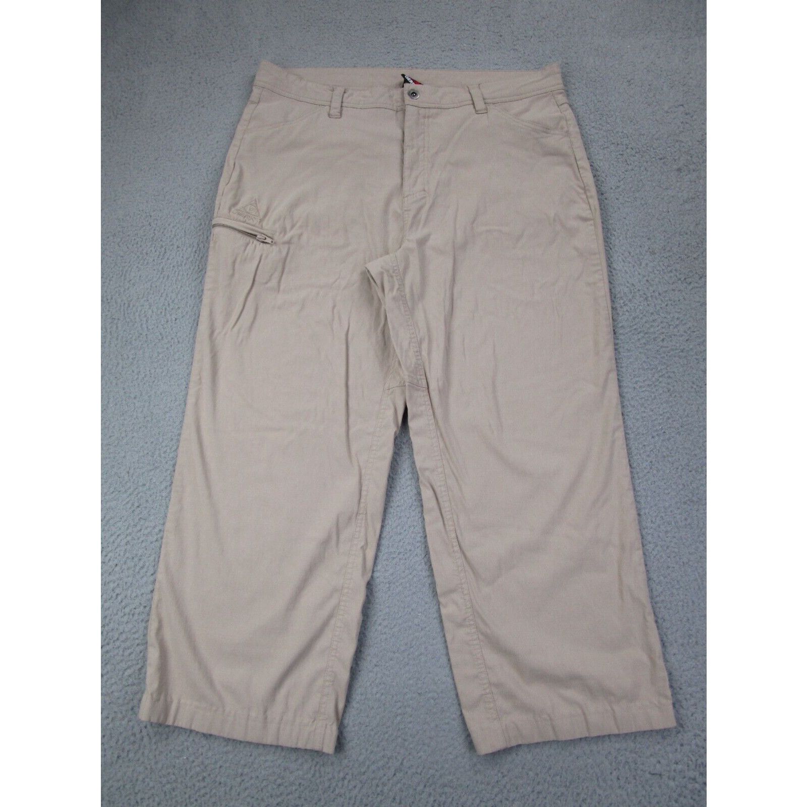 Vintage Gerry Pants Mens 38x30 Beige Hiking Stretch Nylon Tech *Altered ...
