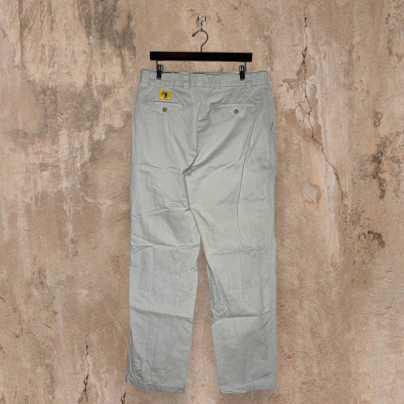 Vintage Vintage Duck Head Khaki Pants Tan Baggy Pleated Trousers 90s ...
