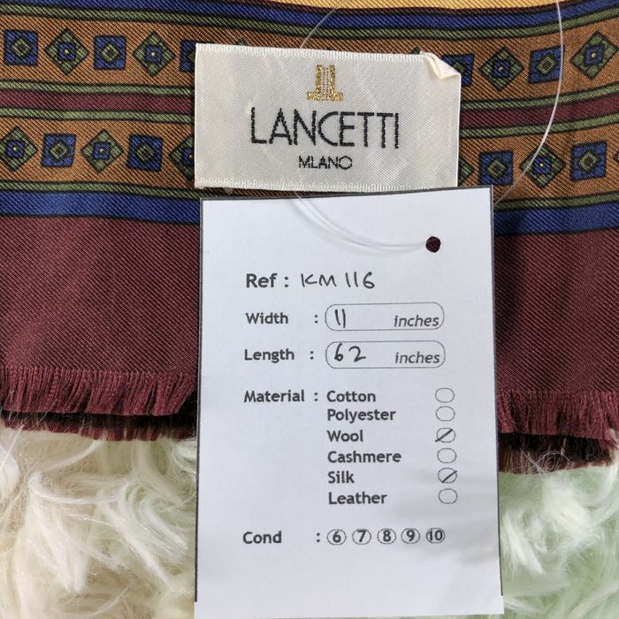 Vintage Lancetti Scarf / Muffler / Neckwear | Grailed