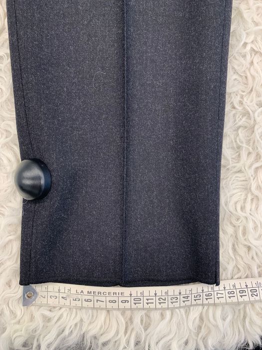 Celine Classic Suit in Grey Diagonal Flannel | Grailed
