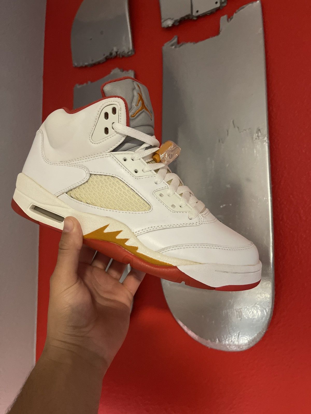Jordan Brand × Nike Jordan 5 sunset “rare” | Grailed