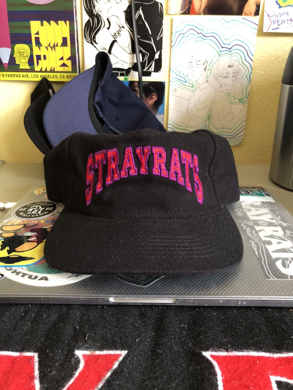 Stray Rats Stray Rats College Arc Wool Hat | Grailed