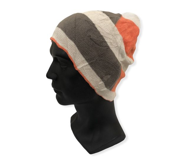 H&M H&M Striped Design Beanie Hat | Grailed