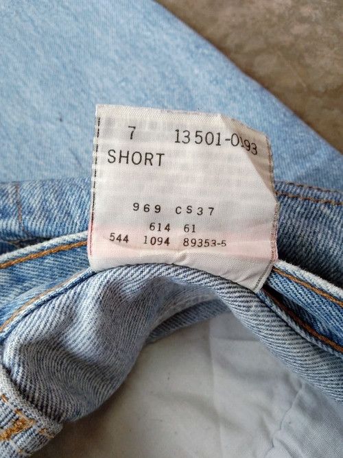 Vintage 90s Vintage Levi's 501 Made In USA Light Wash Jeans 26x27 | Grailed