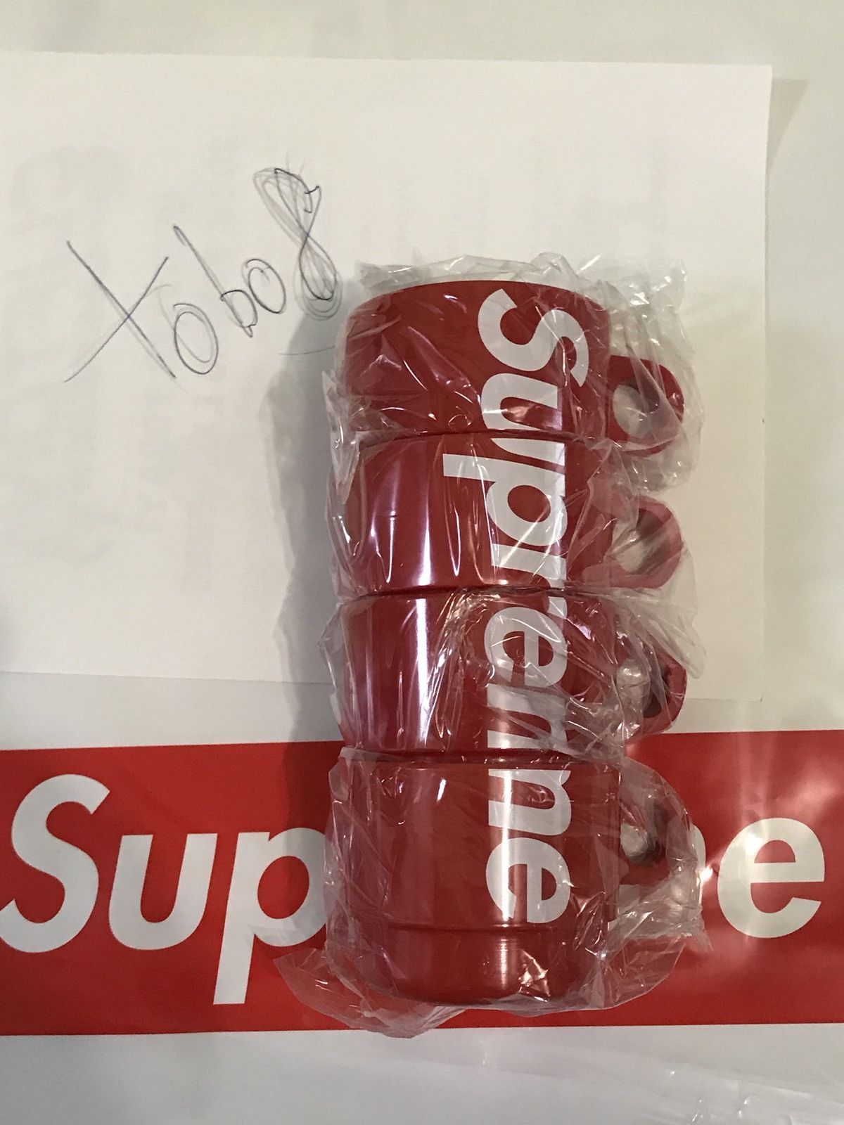 Supreme Stacking Logo Cups | Grailed