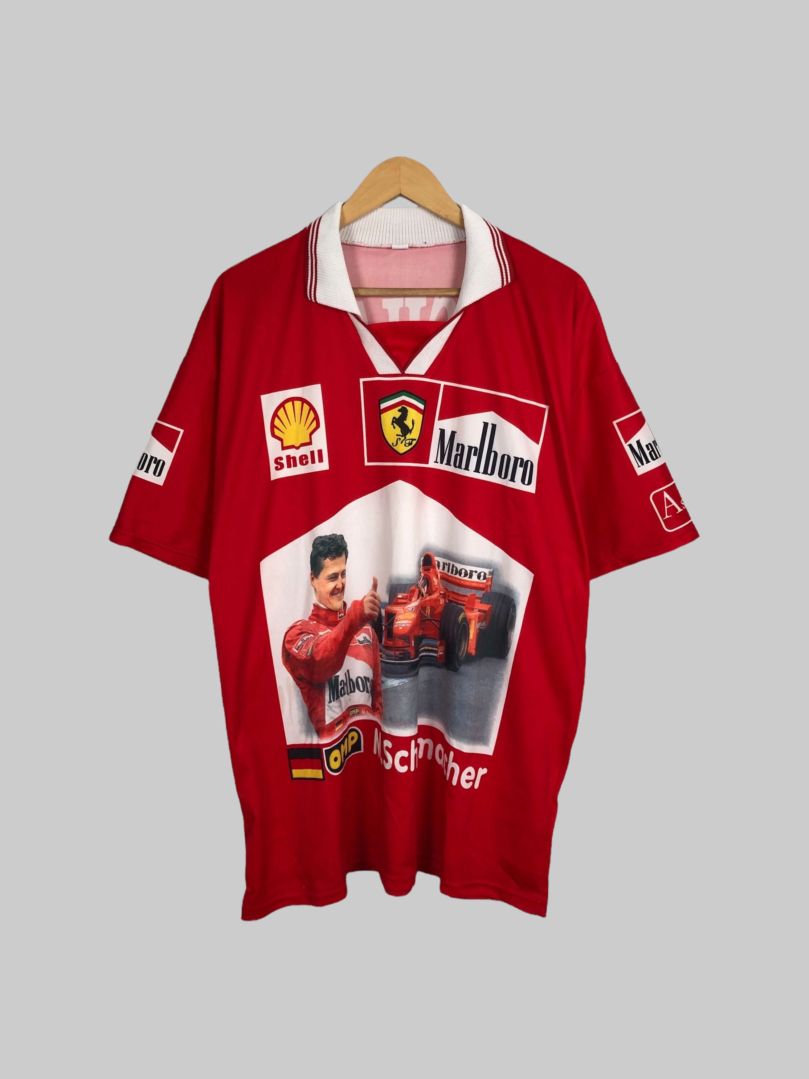 Ferrari × Formula 1 × Vintage Vintage 90s Michael Schumacher jersey ...