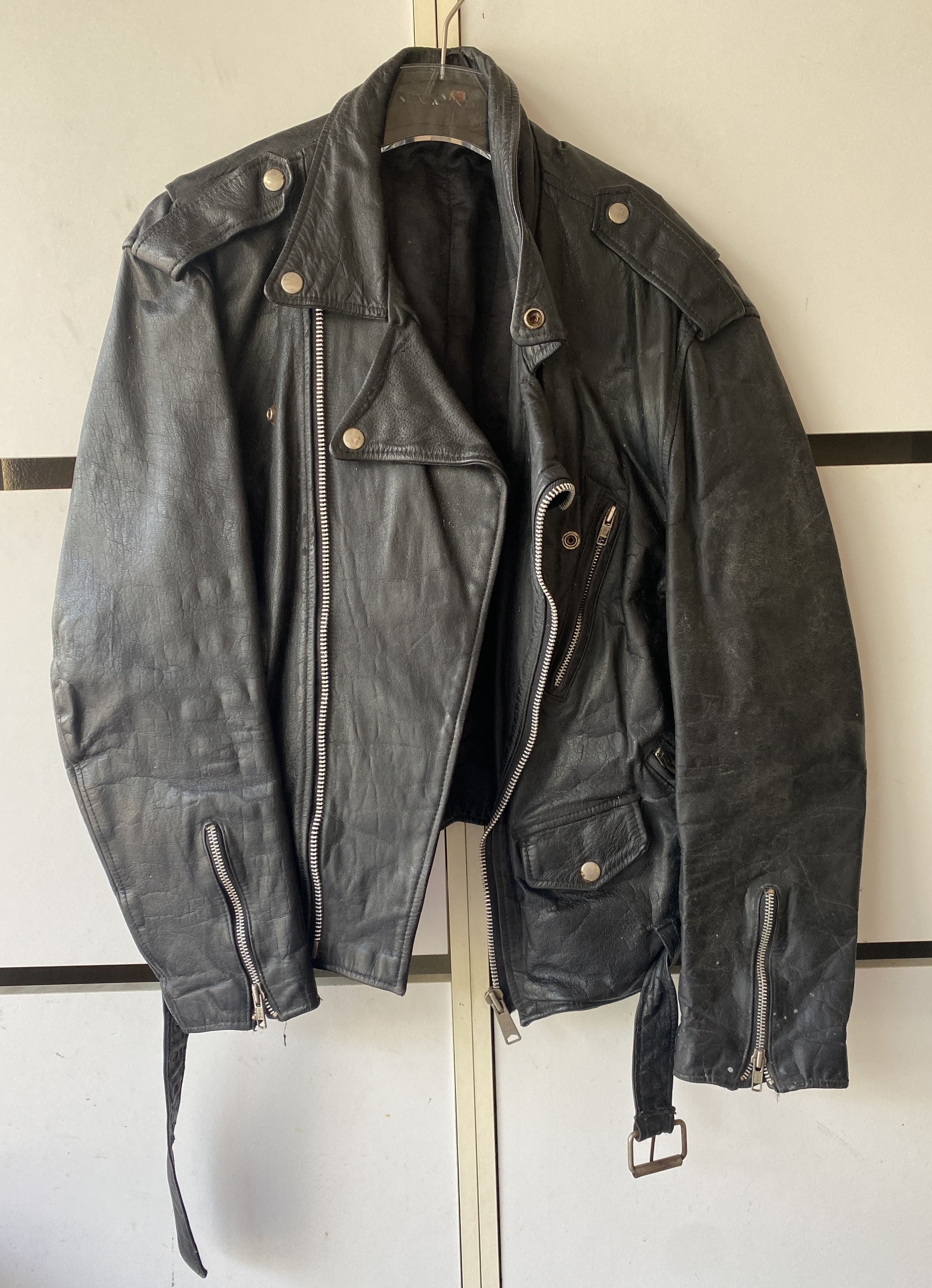 Seditionaries × Streetwear VINTAGE ECHTES LEDER GERMAN LEATHER JACKET ...