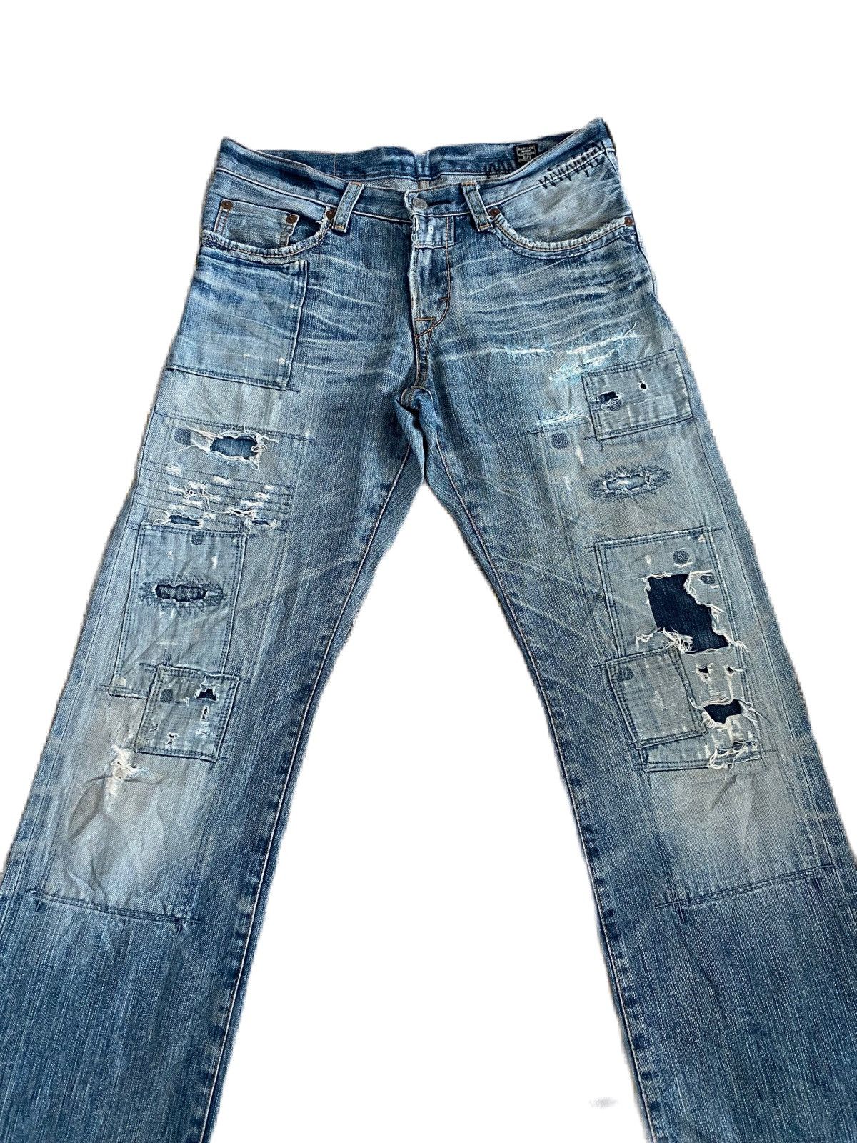 Hysteric Glamour JAPAN BRAND BARTACK PATCHWORK DESIGN | Grailed