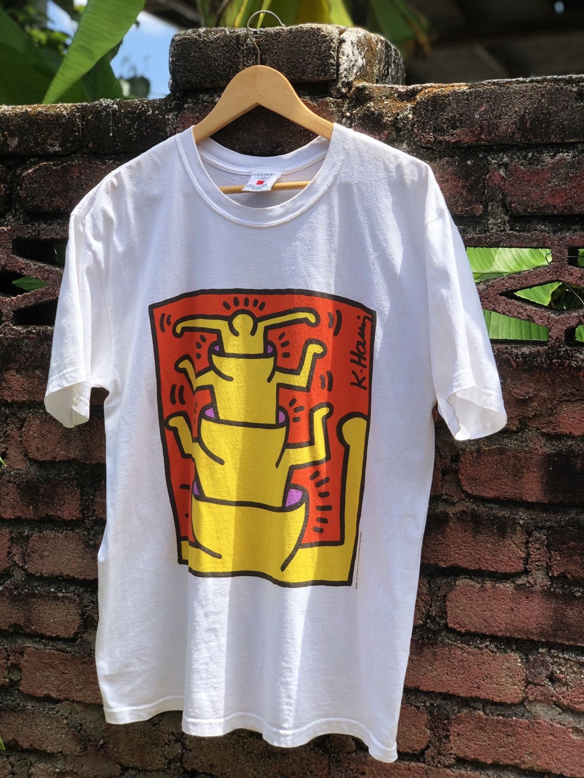 Vintage Vintage 1993 Keith Haring Guggenheim museum | Grailed Vintage Vintage 1993 Keith Haring Guggenheim museum | Grailed