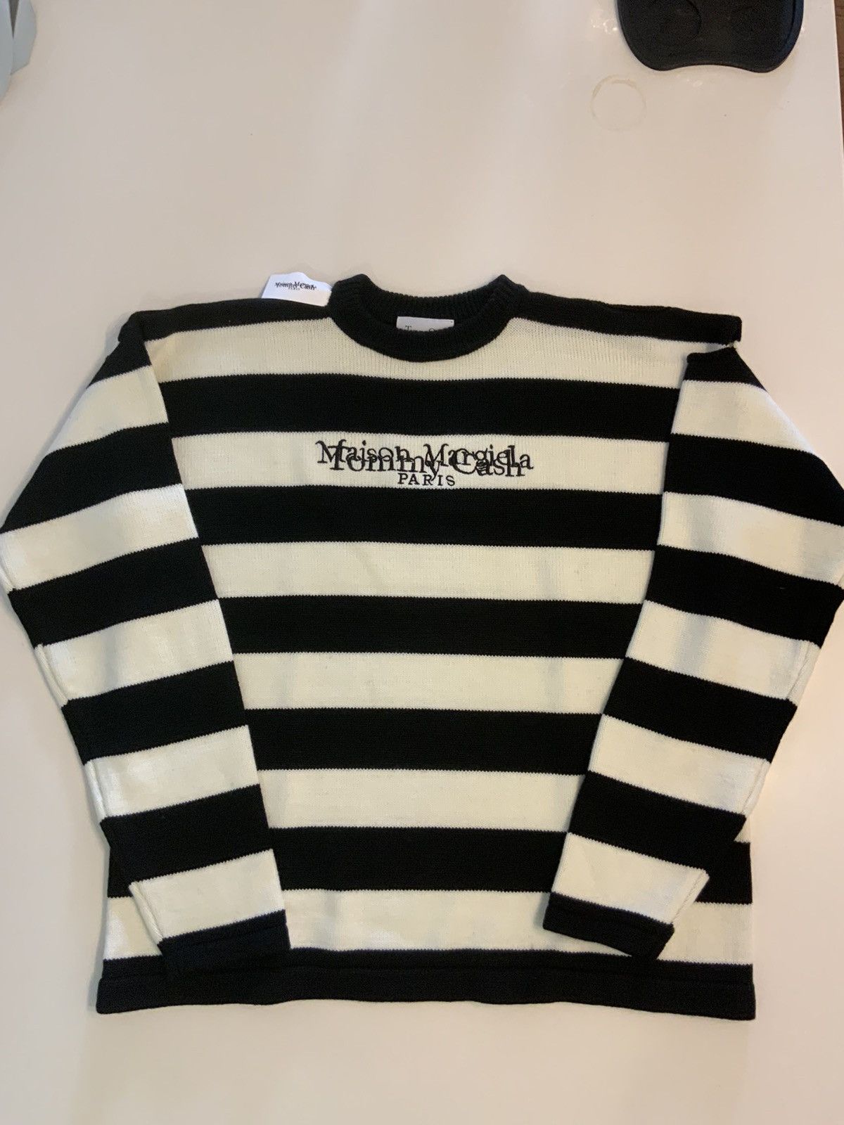Maison Margiela Maison x Tommy cash sweater | Grailed