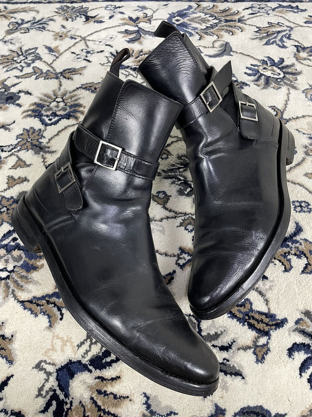 Dior AW 03 Dior Homme by Hedi Slimane Jodhpur Boots | Grailed