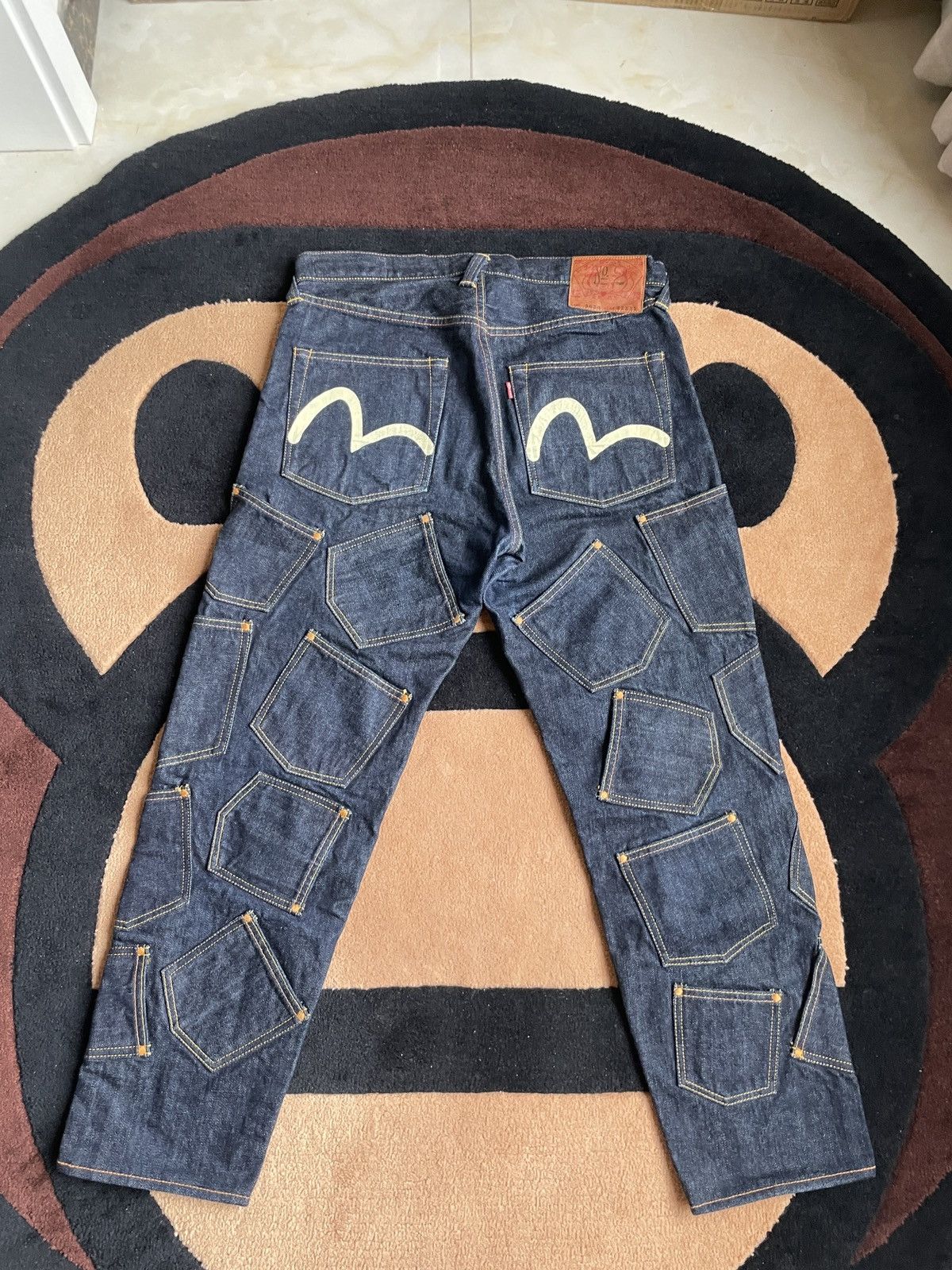 Evisu EVISU multi-pocket jeans daicock！can diy | Grailed
