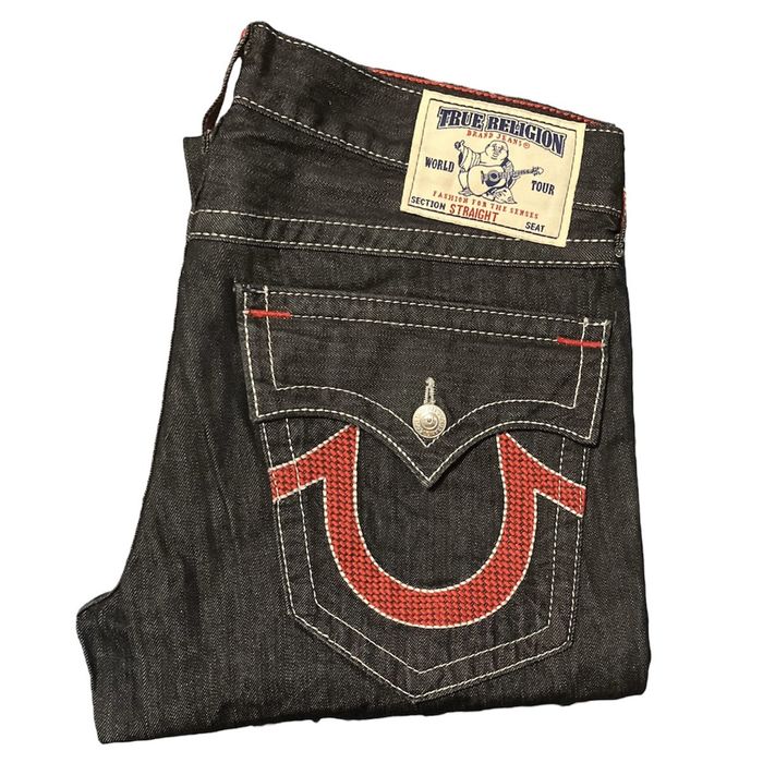 True Religion True Religion Red Stitch | Grailed