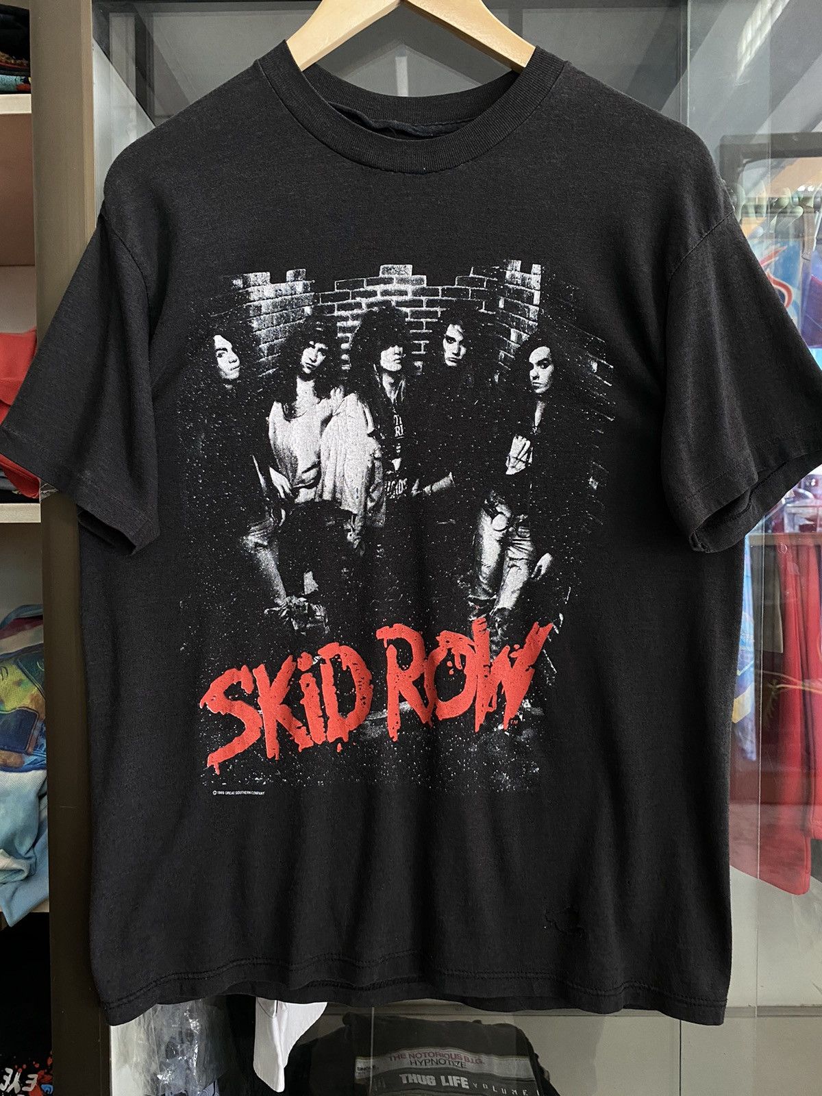 Band Tees × Tour Tee × Vintage Vintage Skid Row 1989 Shirt | Grailed