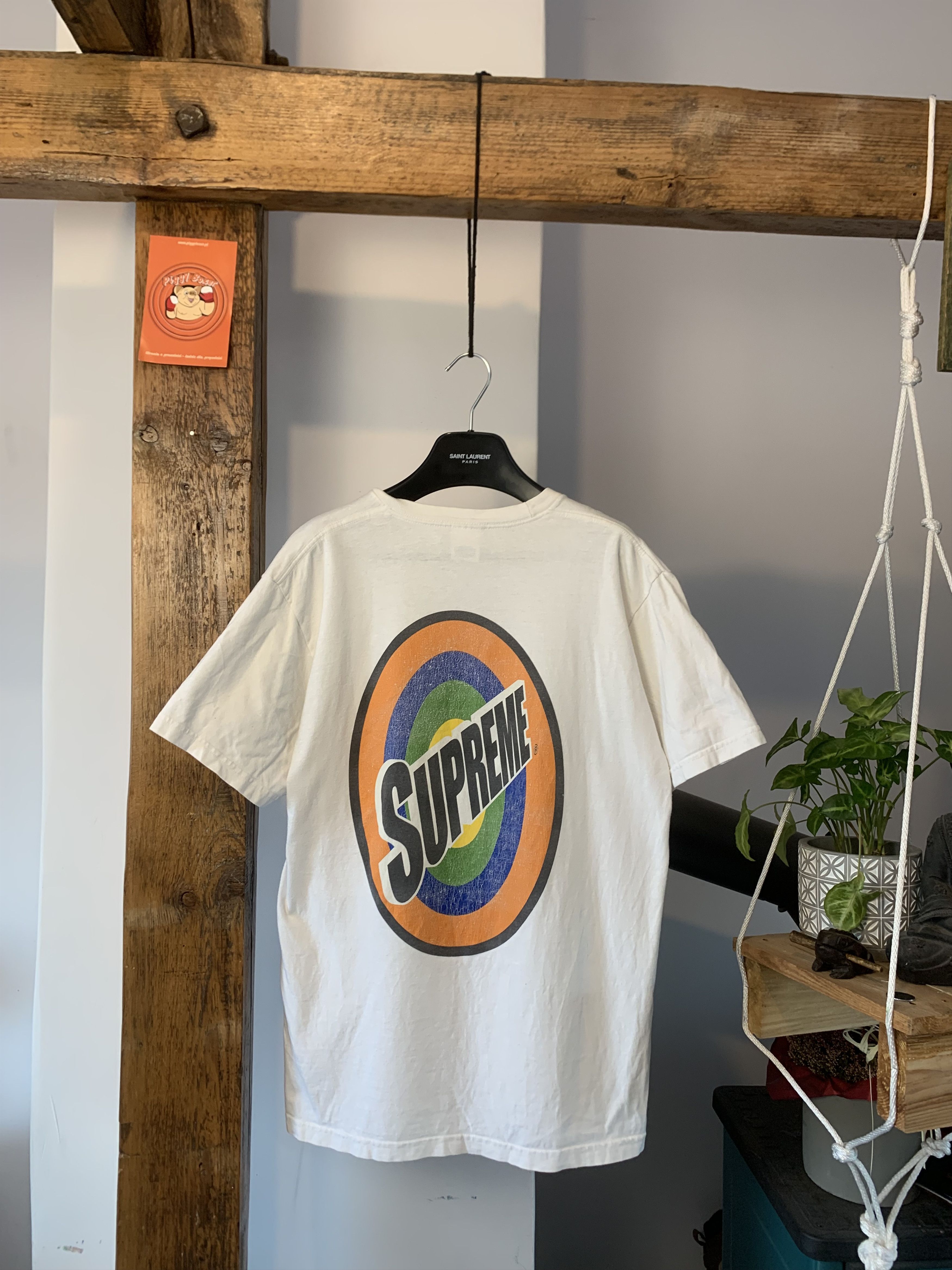 Streetwear × Supreme SS16 Supreme Spin Tide Logo Tee | Grailed