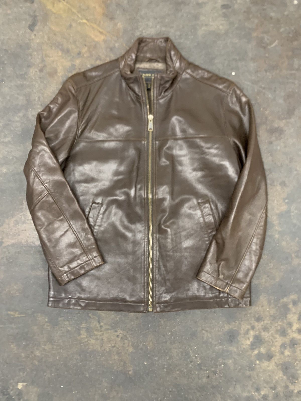 Vintage Vintage Golden Bear Leather Jacket | Grailed