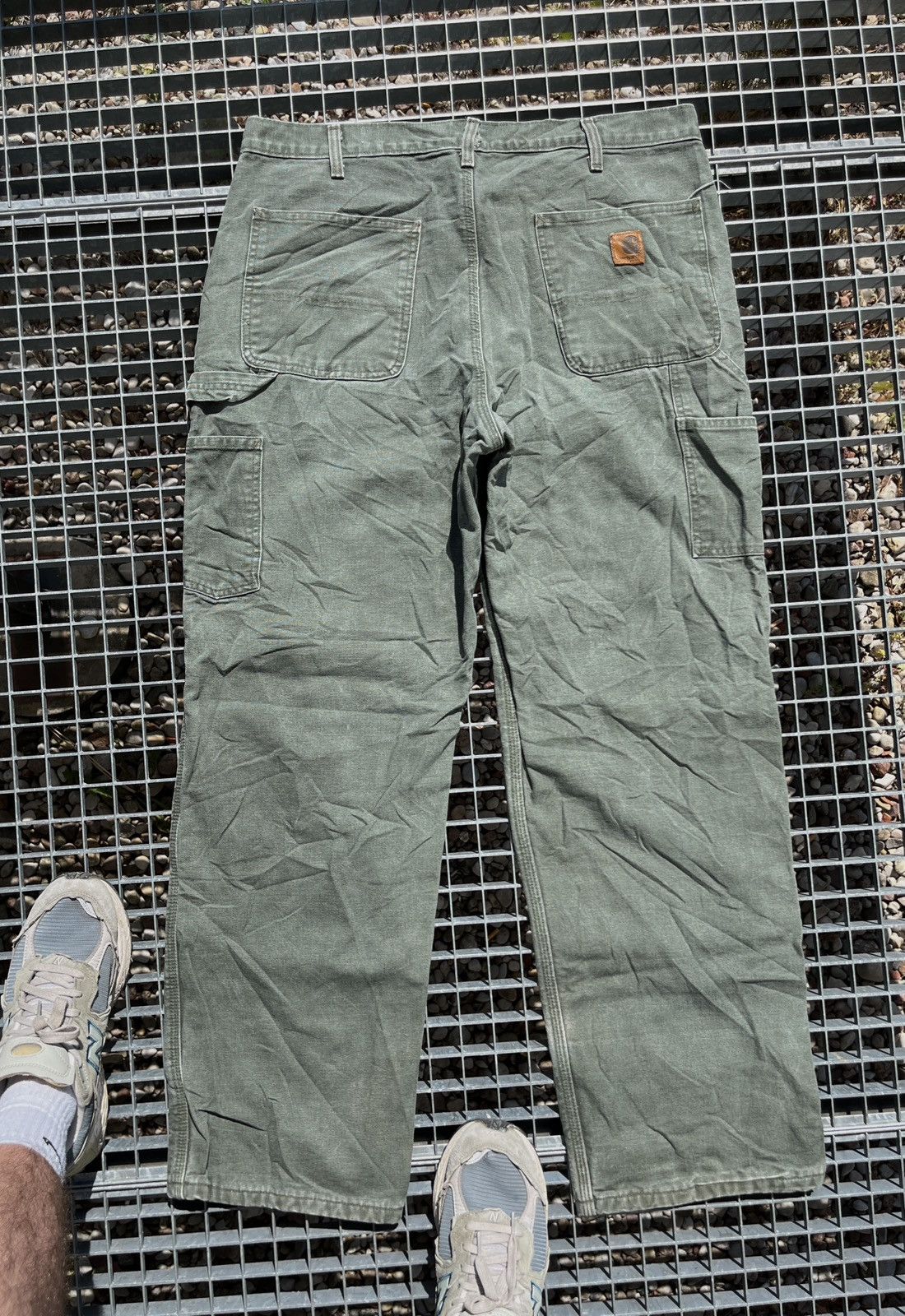 Carhartt × Streetwear × Vintage Vintage 90s Carhartt Baggy Cargo Work Faded Jeans Pants | Grailed