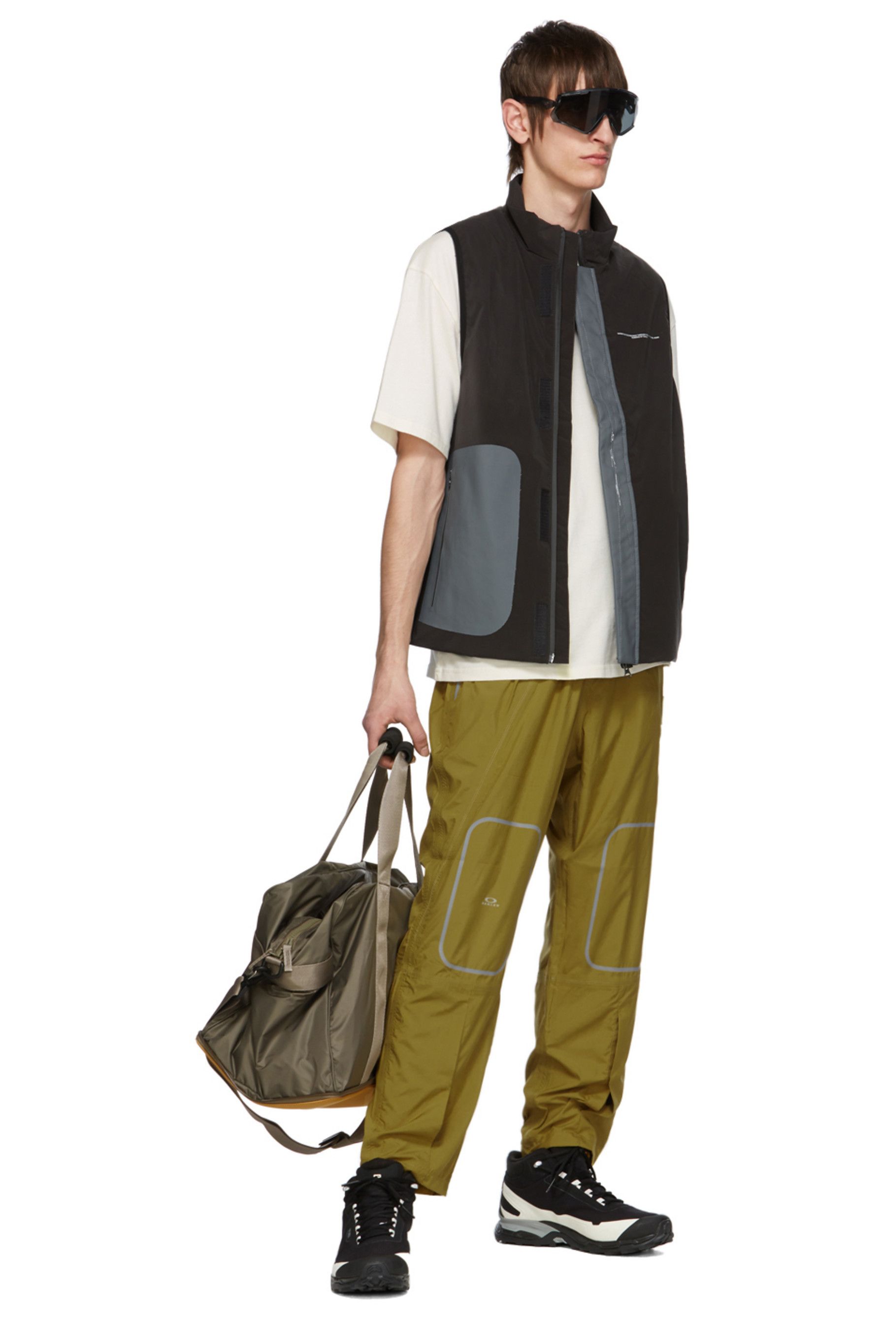 Oakley × Samuel Ross Rare Oakley by Samuel Ross Brown Puffer Vest | Grailed