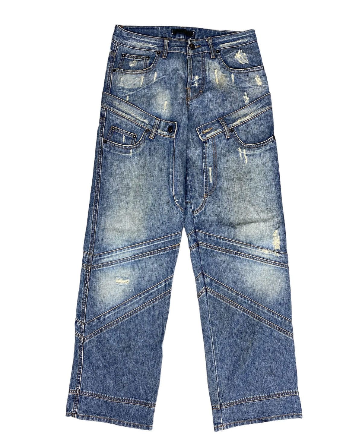 Absolut Joy Rare💥Absolut Joy Double Waist Denim Jeans | Grailed