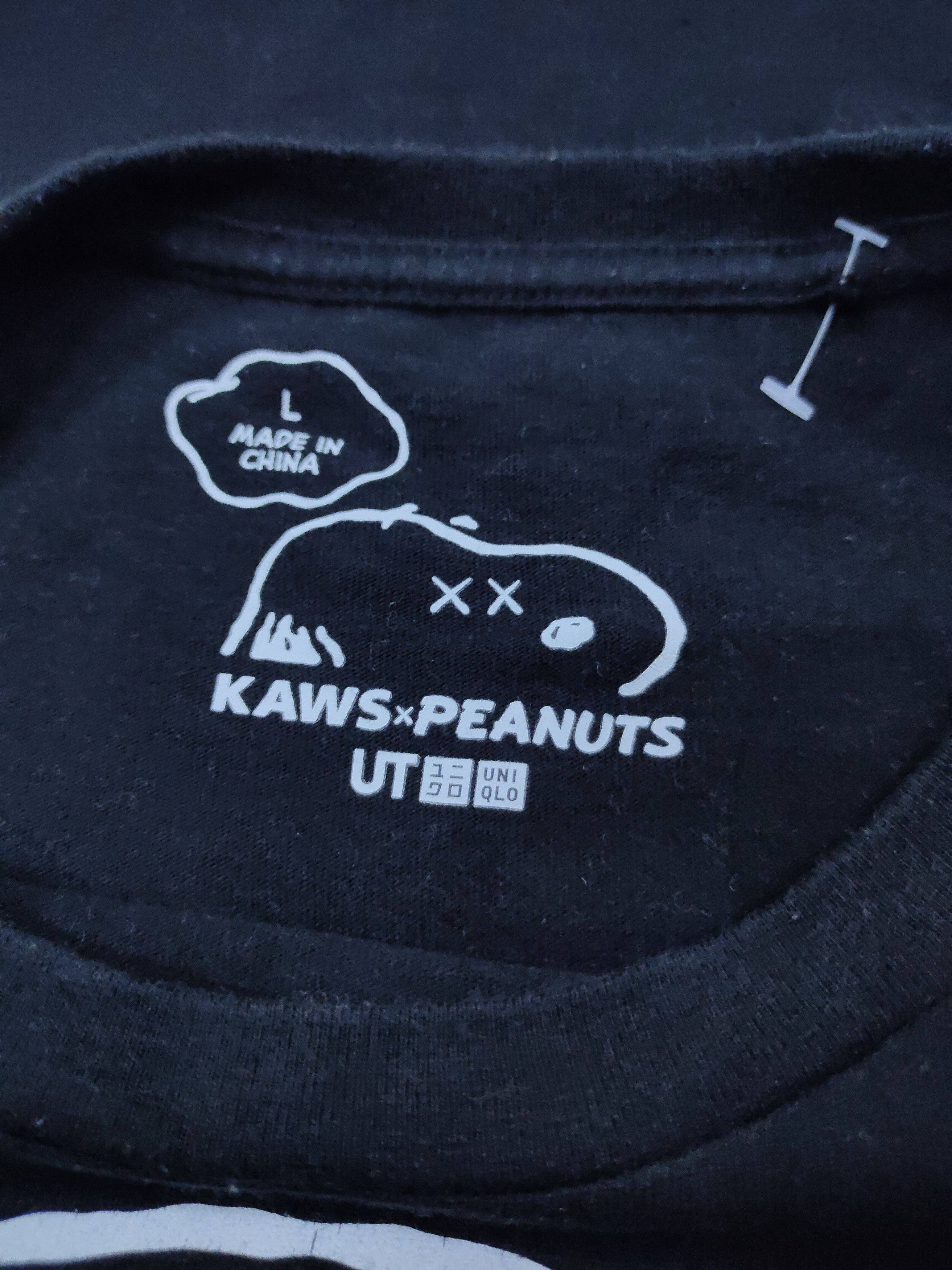 Uniqlo Kaws x Peanuts Ghost Dope Streetwear Tee Tshirt | Grailed
